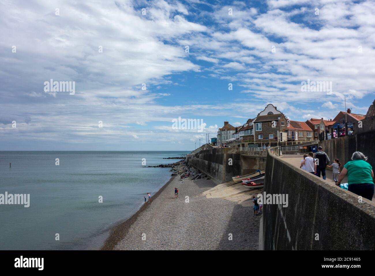 Sheringham sea front england hi-res stock photography and images - Alamy