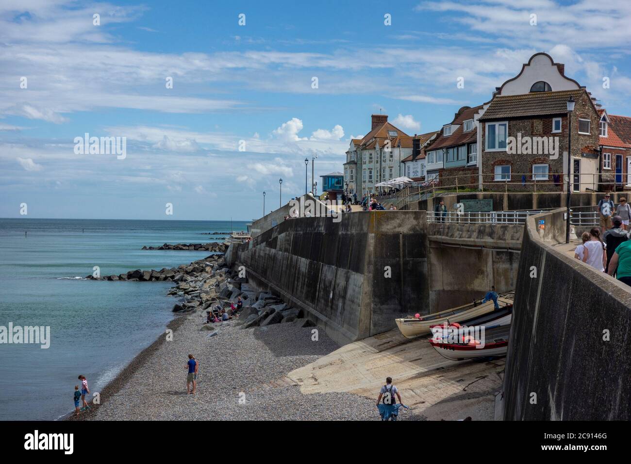Sheringham sea front england hi-res stock photography and images - Alamy