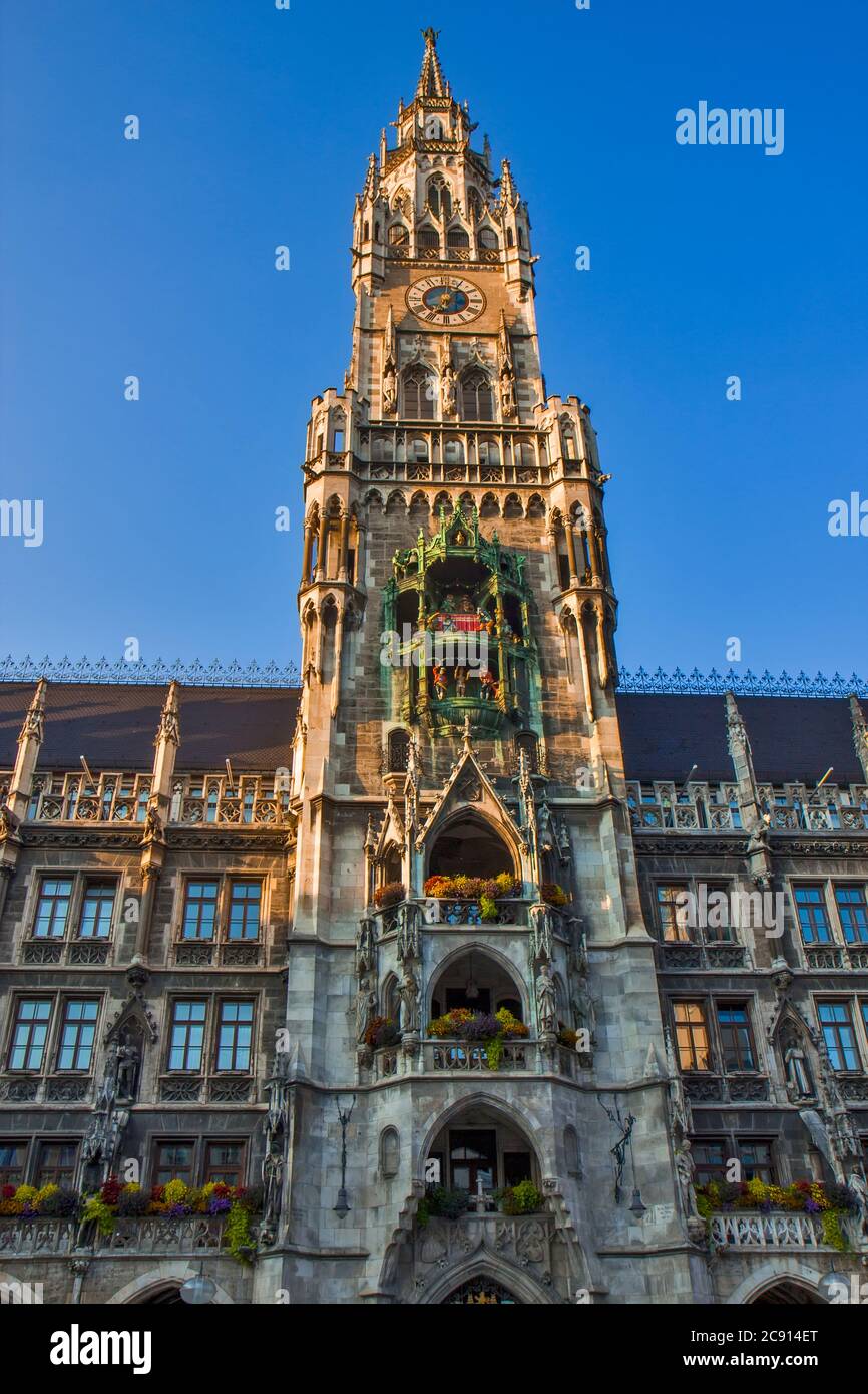 Central square in the city centre of Munich, Germany Stock Photo - Alamy