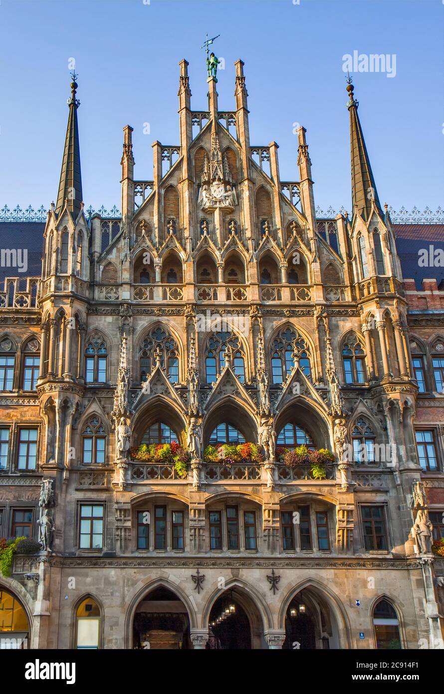 Panorama munich city centre hi-res stock photography and images - Alamy