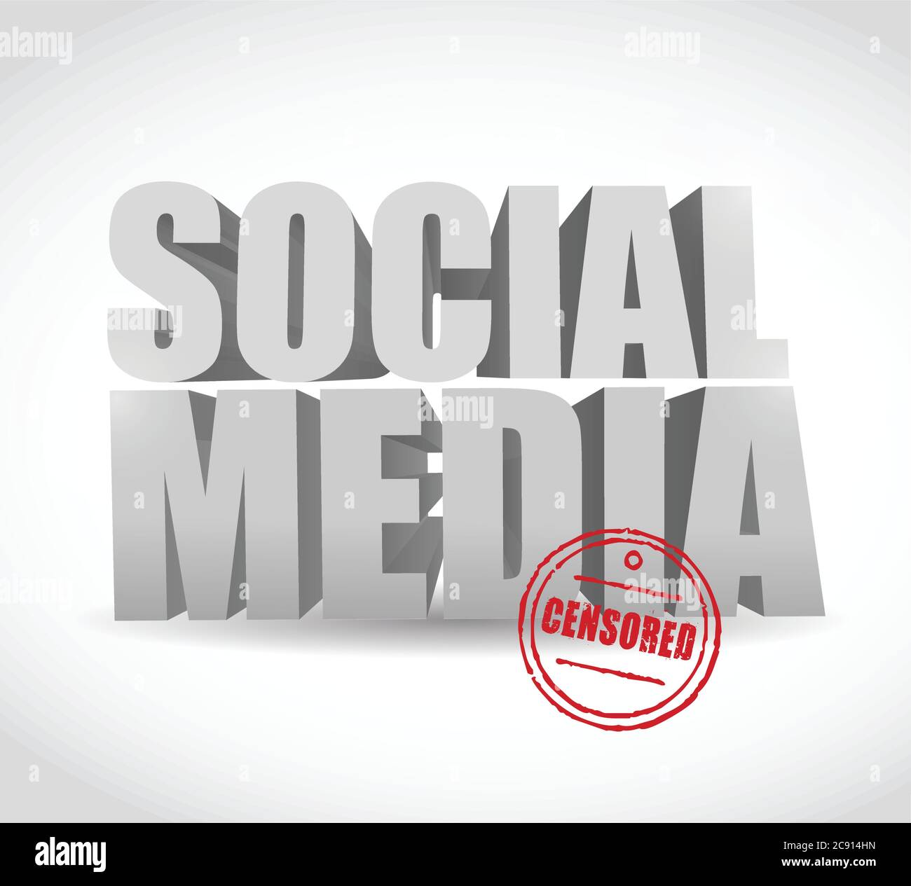 Censor media Stock Vector Images - Alamy