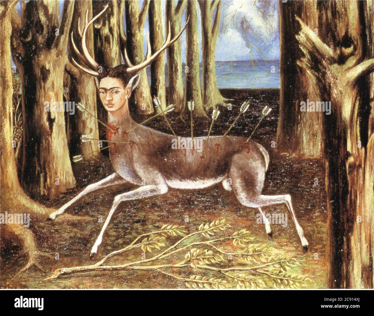The frame frida kahlo hi-res stock photography and images - Alamy
