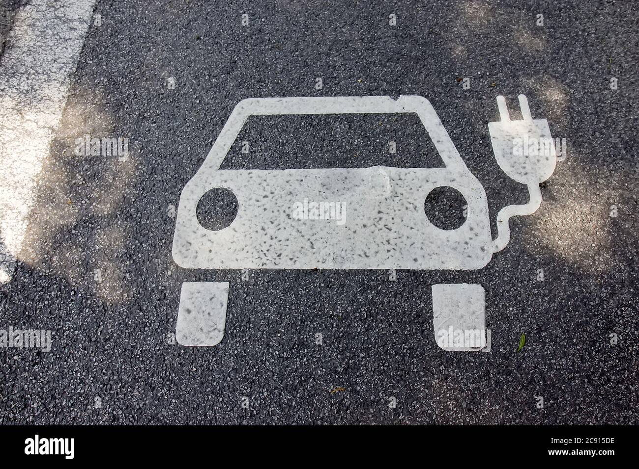 Electrical charger in Munich, Germany Stock Photo - Alamy