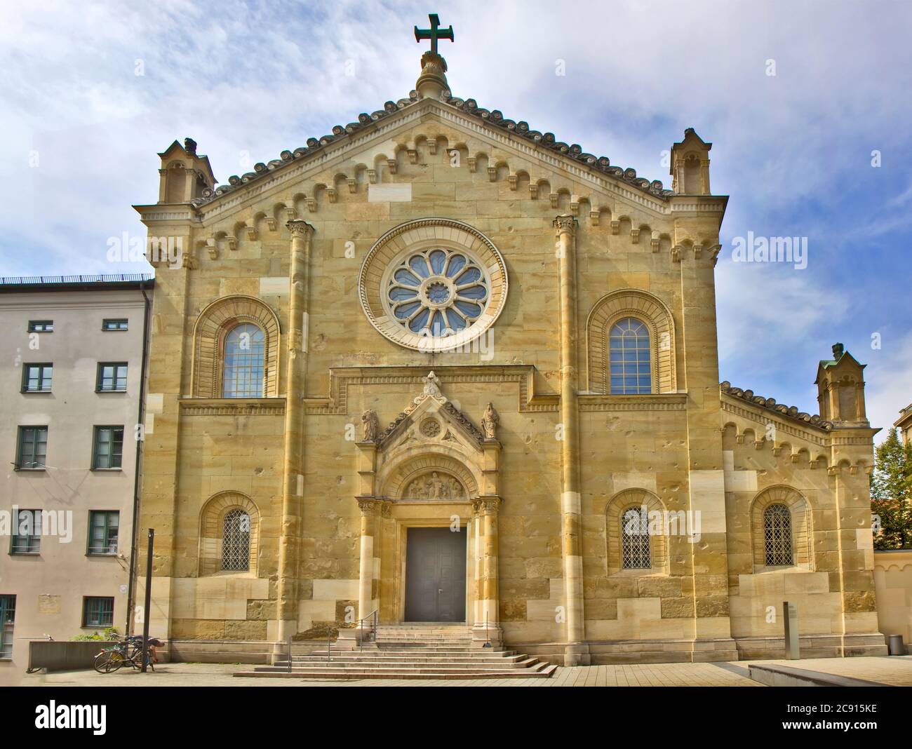 Church in Minich, Germany - Allerheiligen-Hofkirche Stock Photo - Alamy