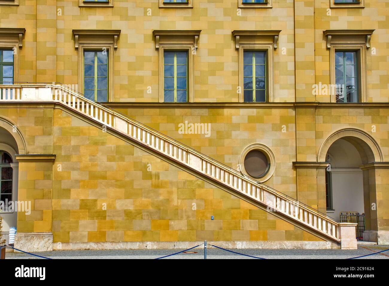 Stairs in the building of residence in Munich, Germany Stock Photo - Alamy