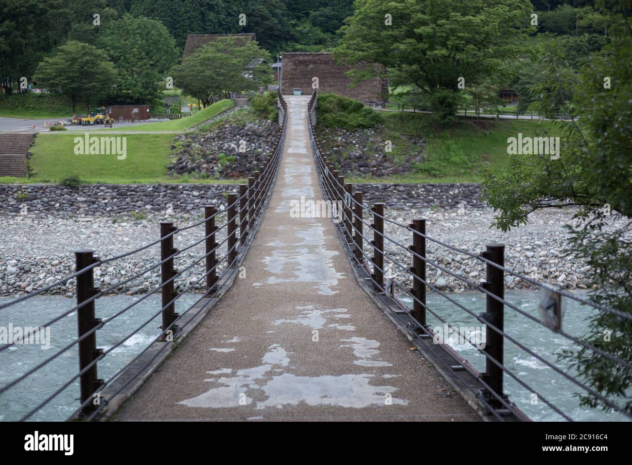 Shirakawa go bridge hi-res stock photography and images - Alamy