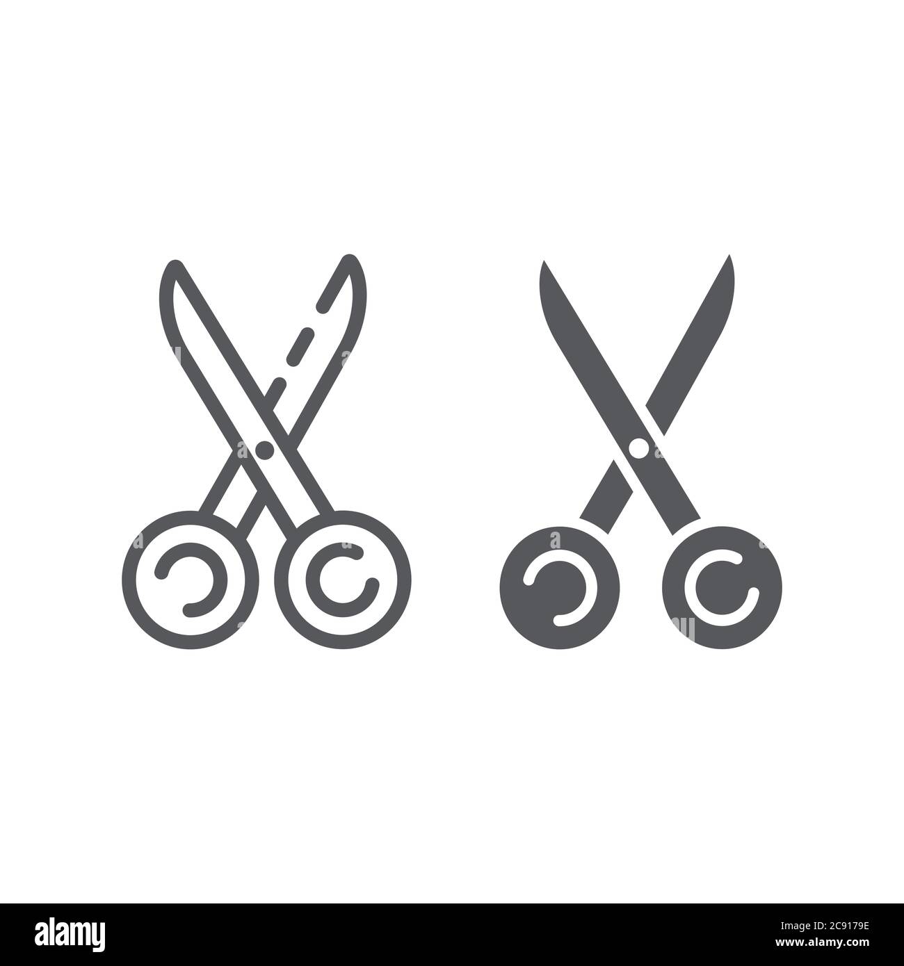 Sewing Scissors Vector