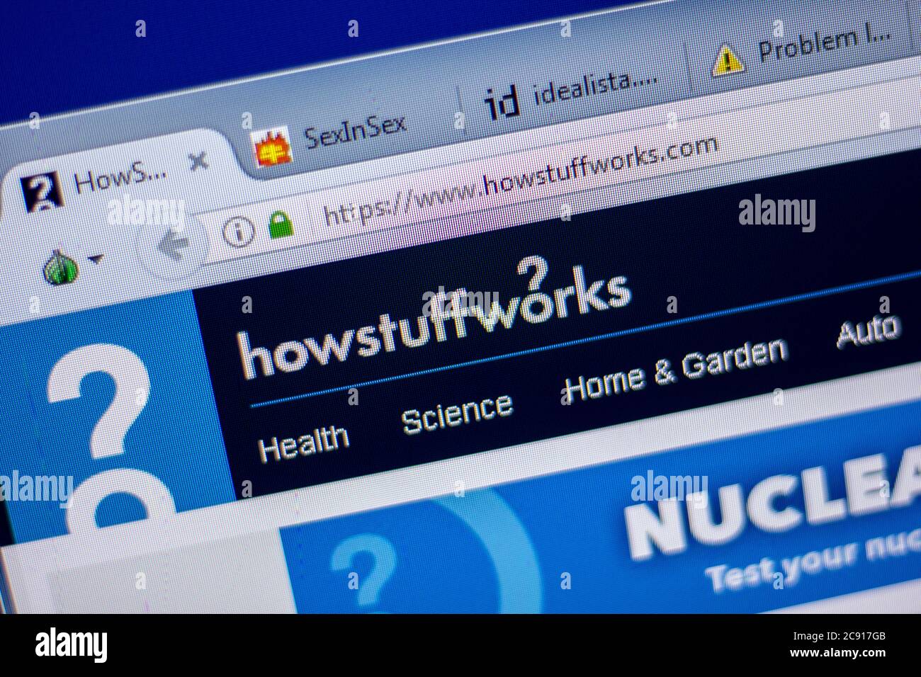 Ryazan, Russia - June 05, 2018: Homepage of HowStuffWorks website on ...