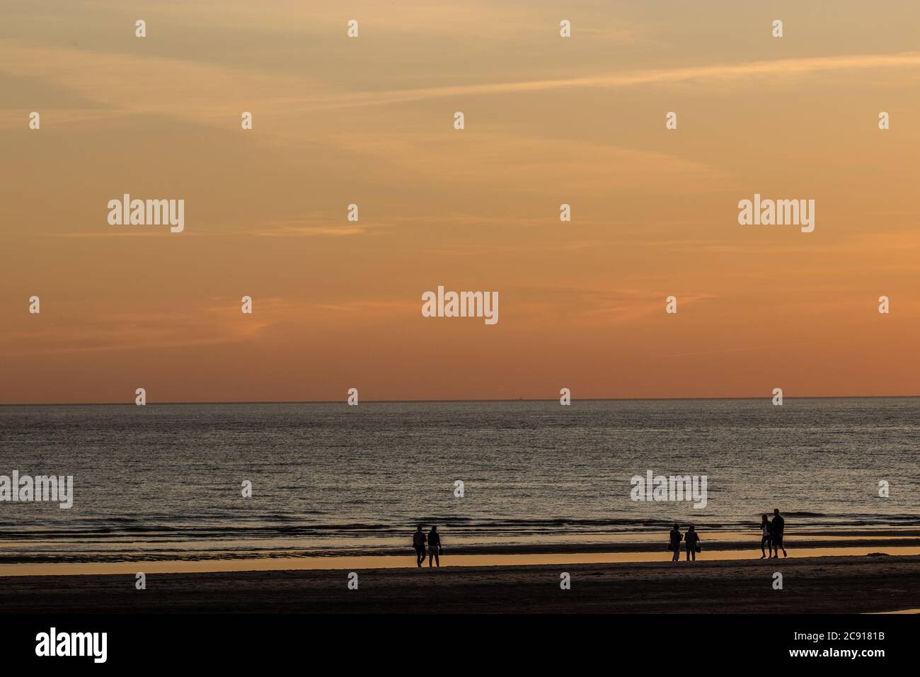 At the Beach Stock Photo - Alamy