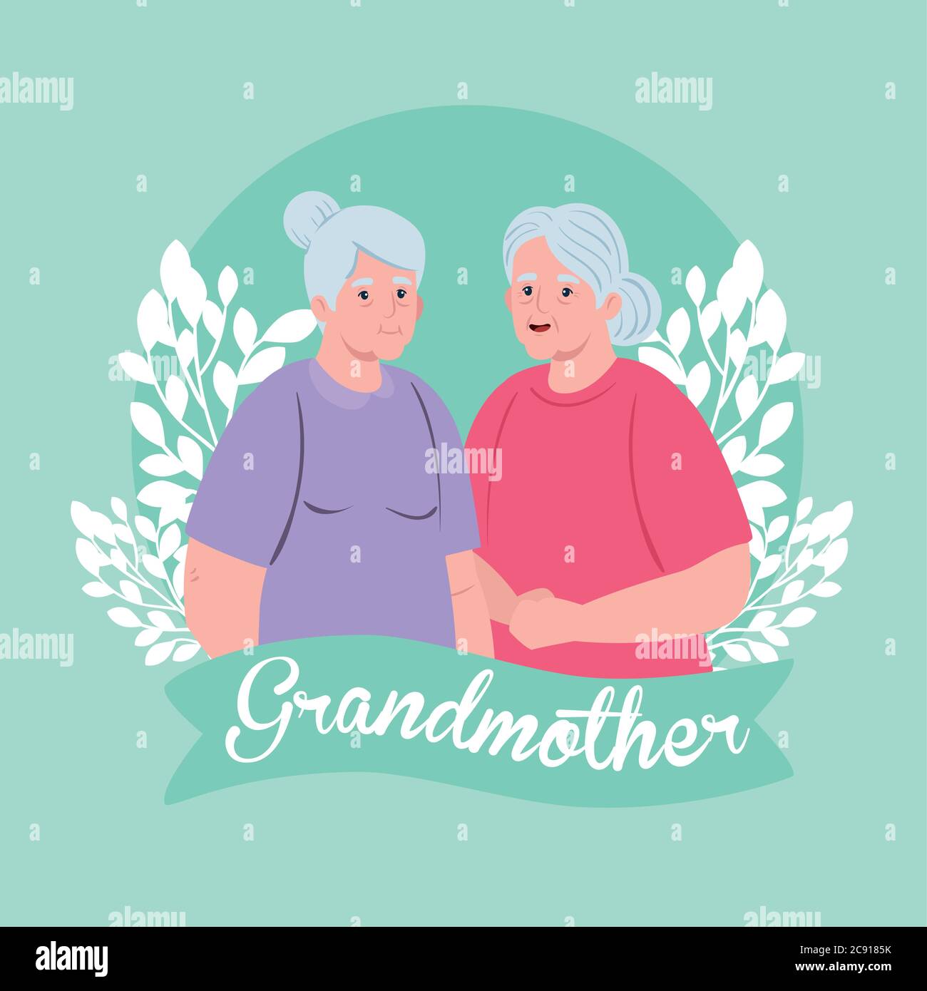 Grandmothers design hi-res stock photography and images - Alamy