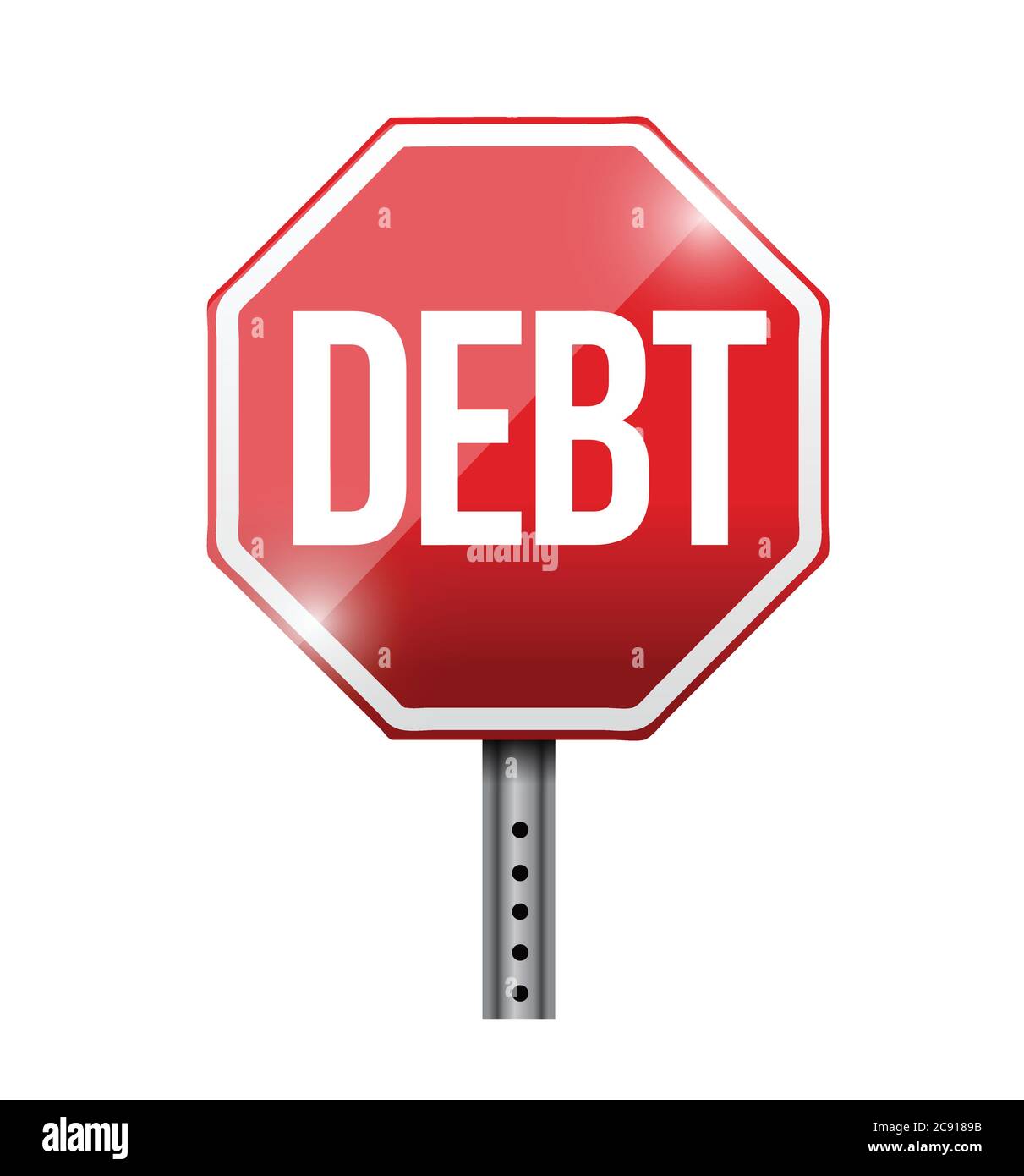 American debt Stock Vector Images - Alamy