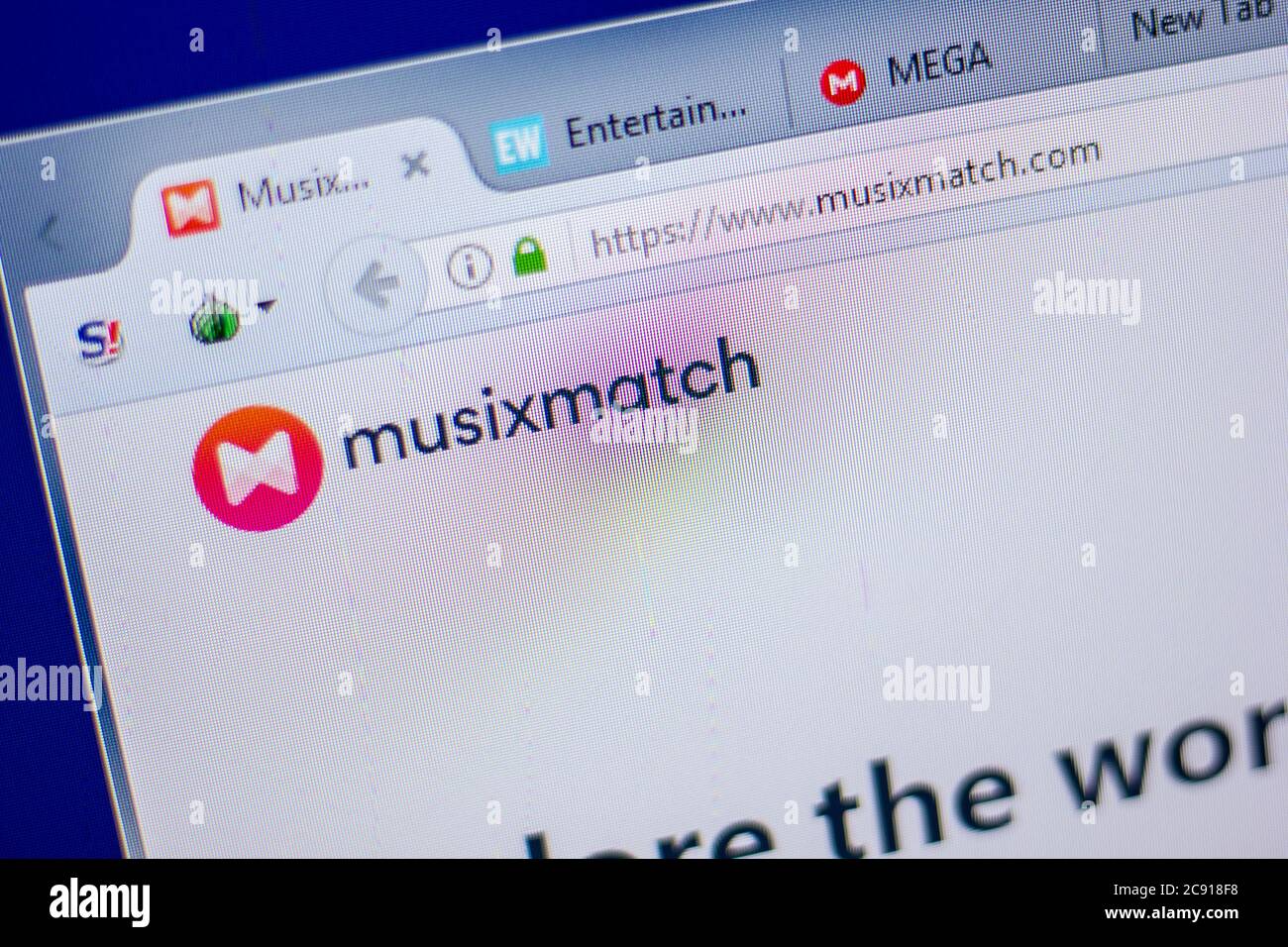 Musixmatch logo hi-res stock photography and images - Alamy