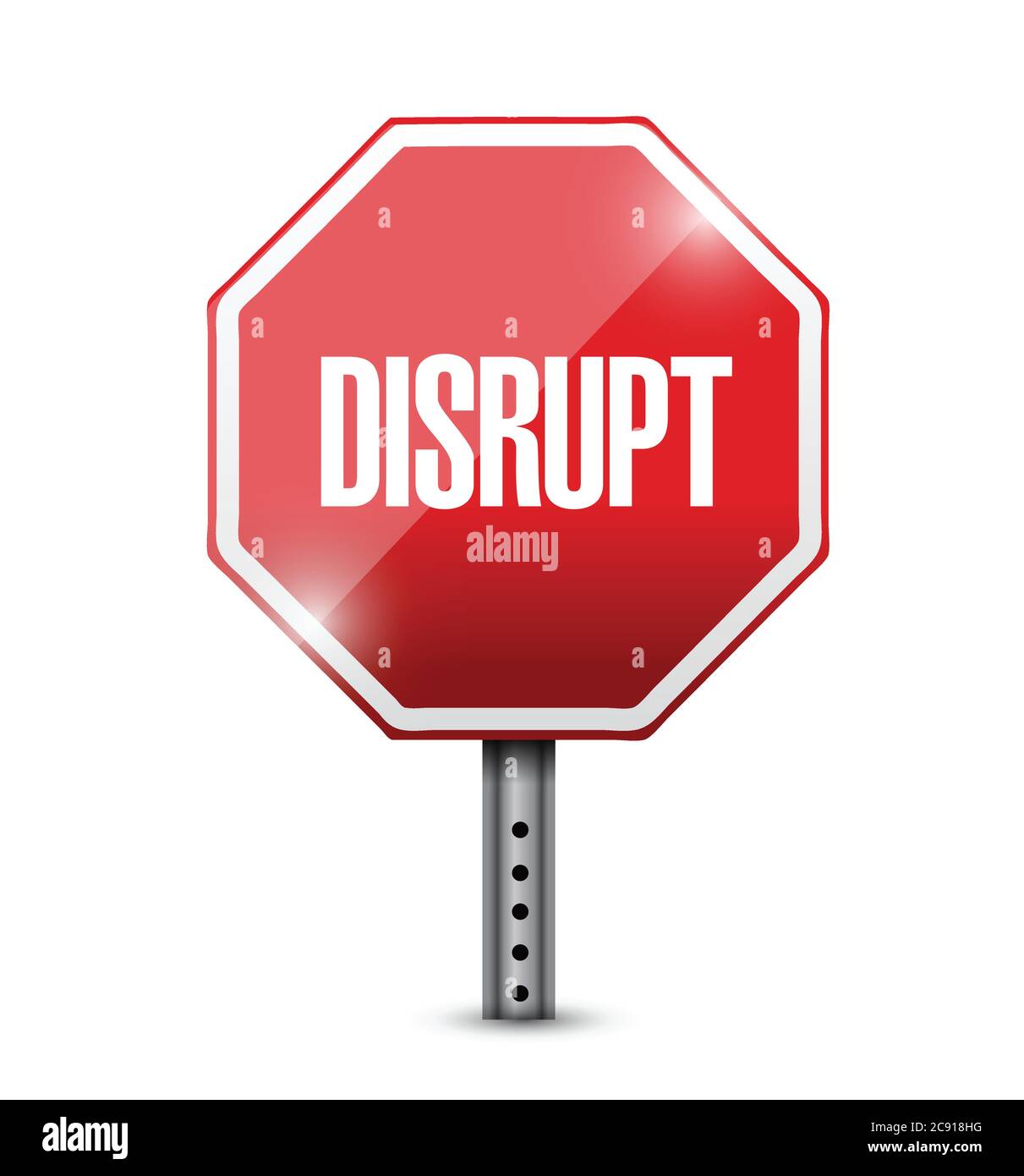 Disrupting concept Stock Vector Images - Alamy