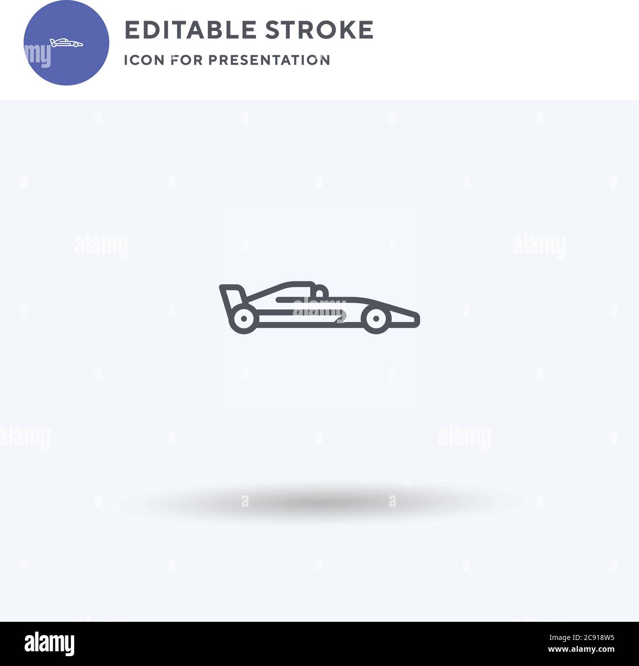 Formula One icon vector, filled flat sign, solid pictogram isolated on ...