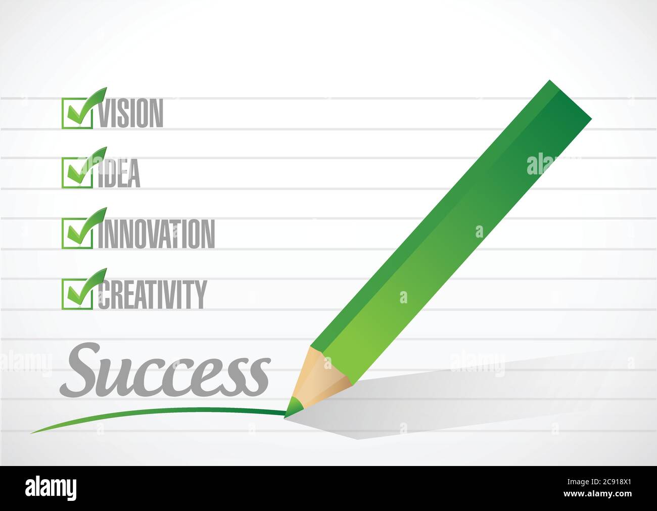 Success check mark illustration design over a white background Stock ...