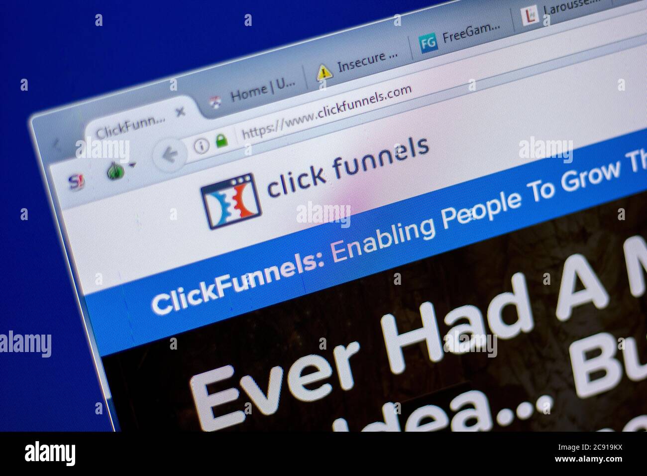 Click funnels hi-res stock photography and images - Alamy
