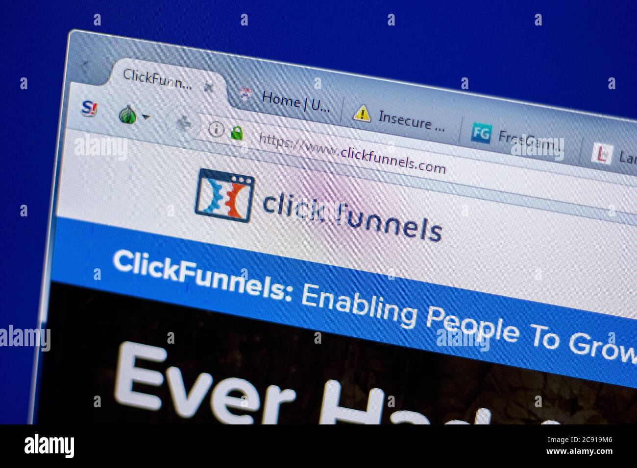 Click funnels hi-res stock photography and images - Alamy