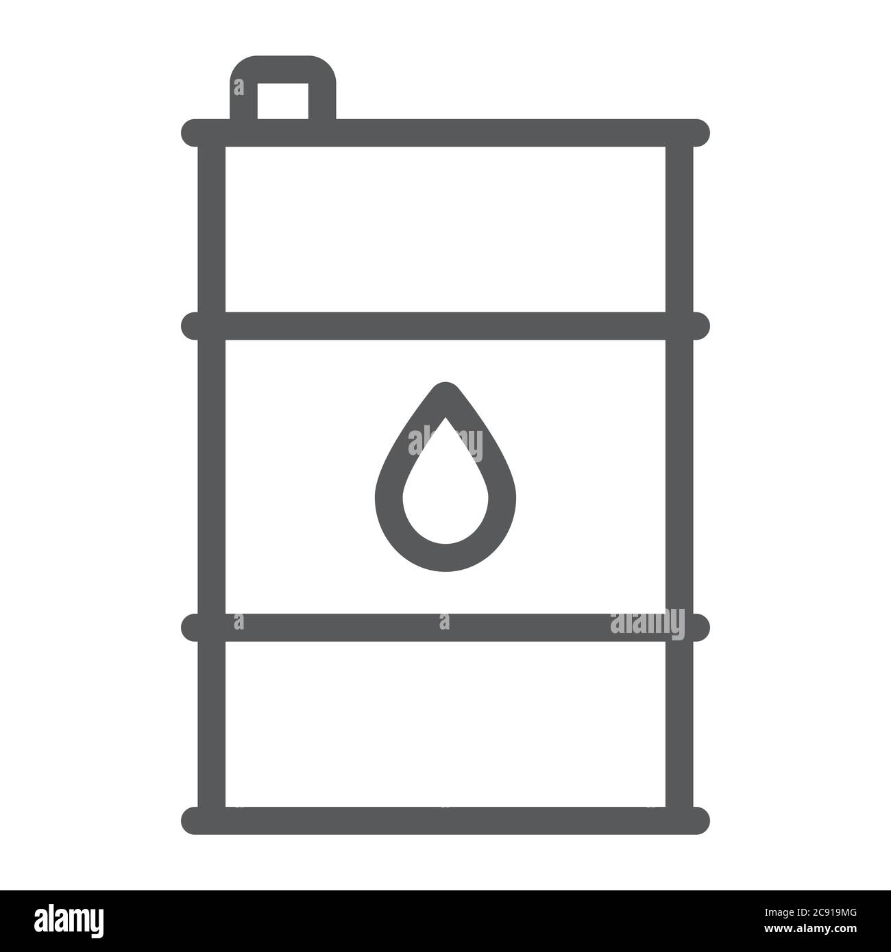 Eco oil barrel icon Cut Out Stock Images & Pictures - Alamy