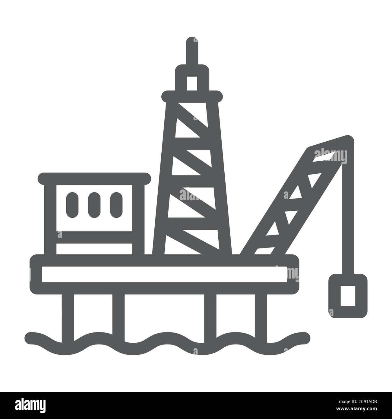 Oil Field Coloring Pages
