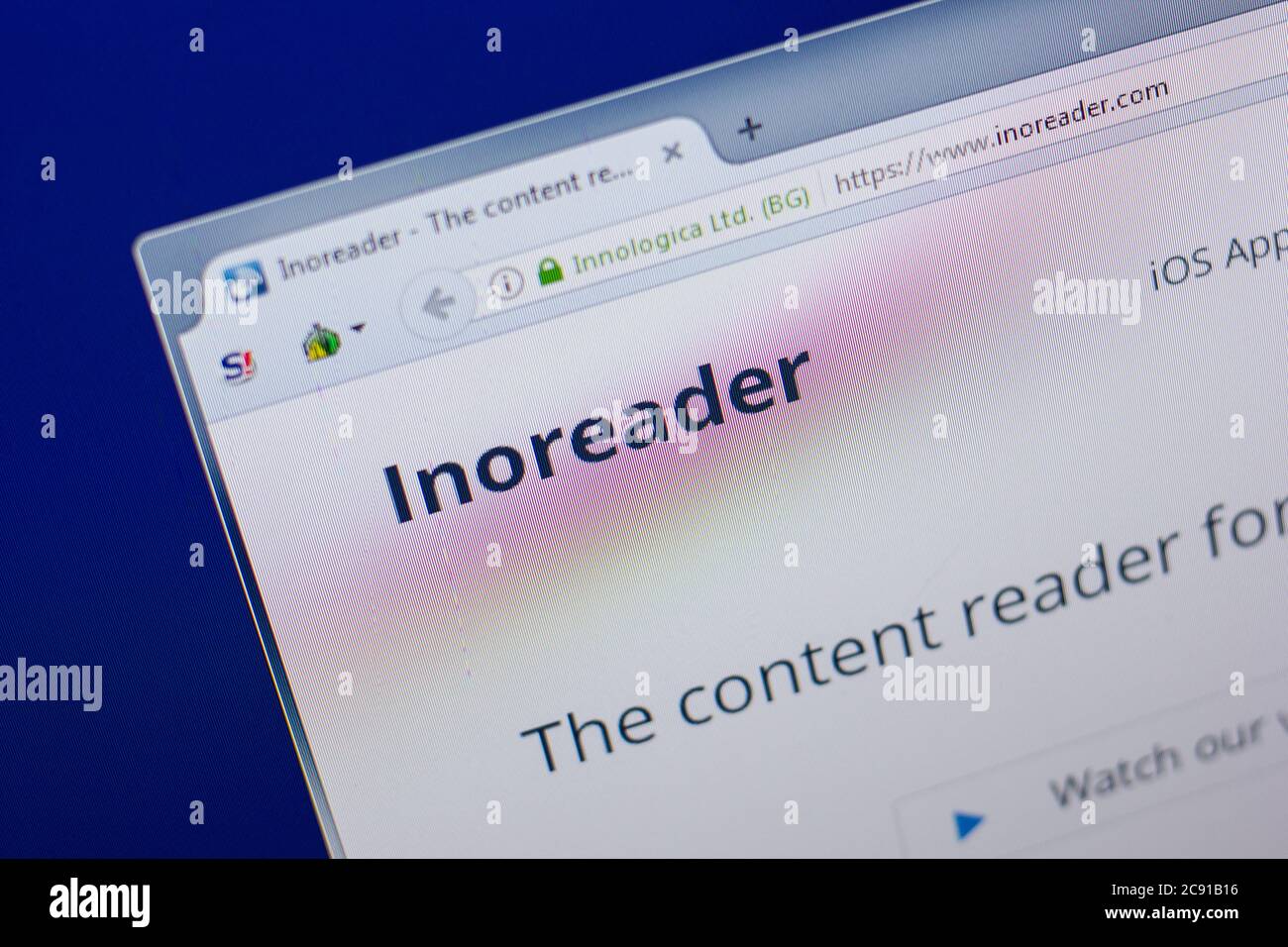 Inoreader hi-res stock photography and images - Alamy