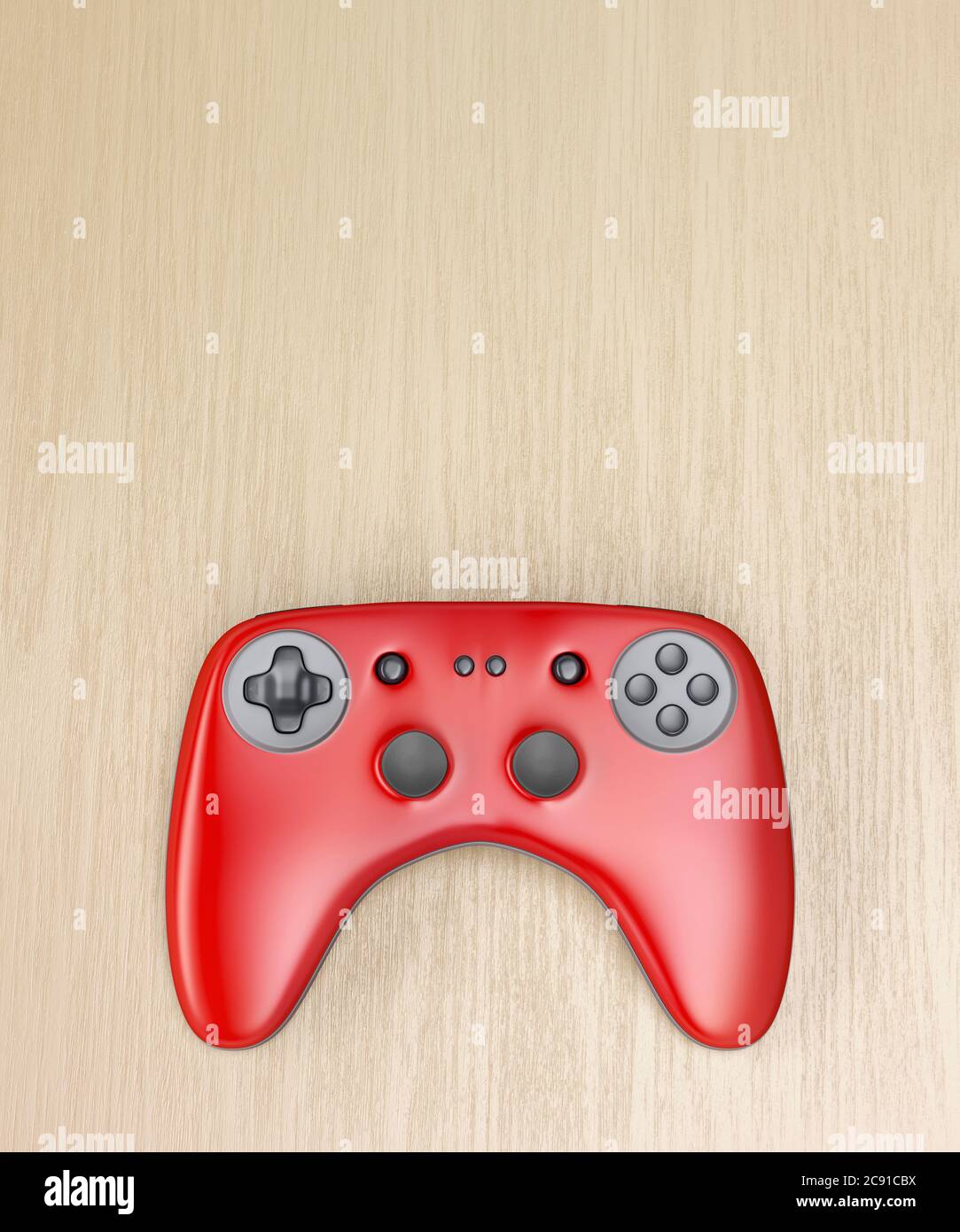 Red wireless controller hi-res stock photography and images - Alamy