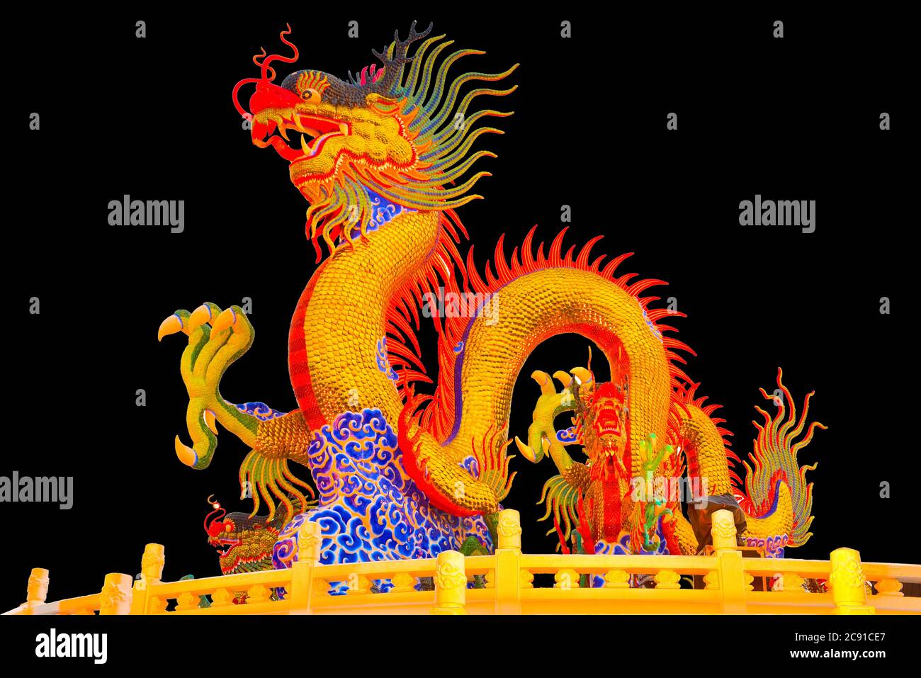 Dragon Chinese New Year,Chinese New Year activities Stock Photo - Alamy