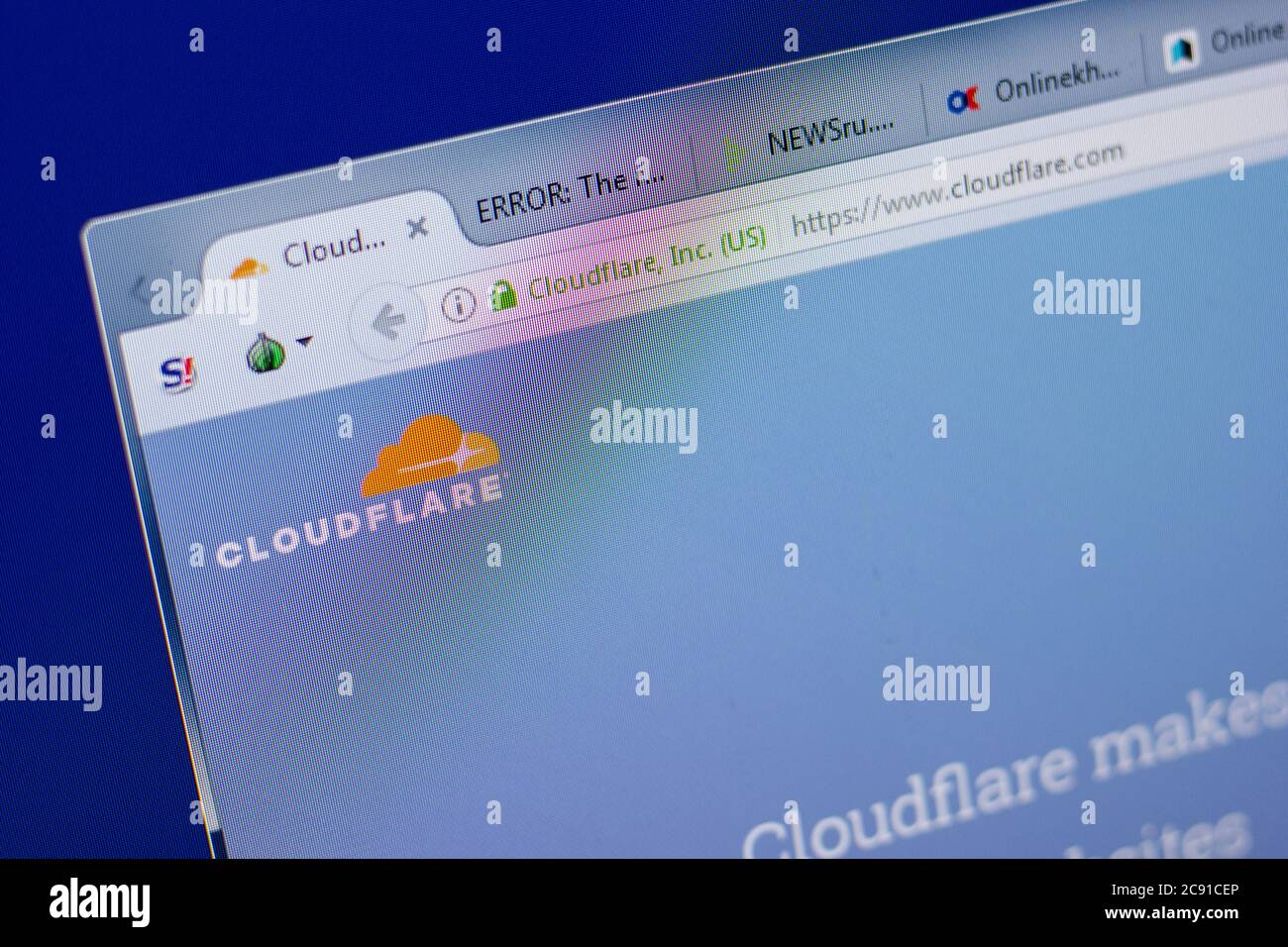 Cloudflare logo hi-res stock photography and images - Alamy