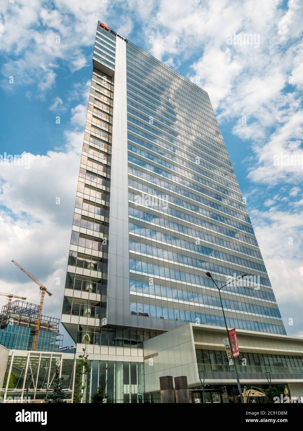 Bucharest/Romania - 07.18.2020: Lakeview Building is a office building ...