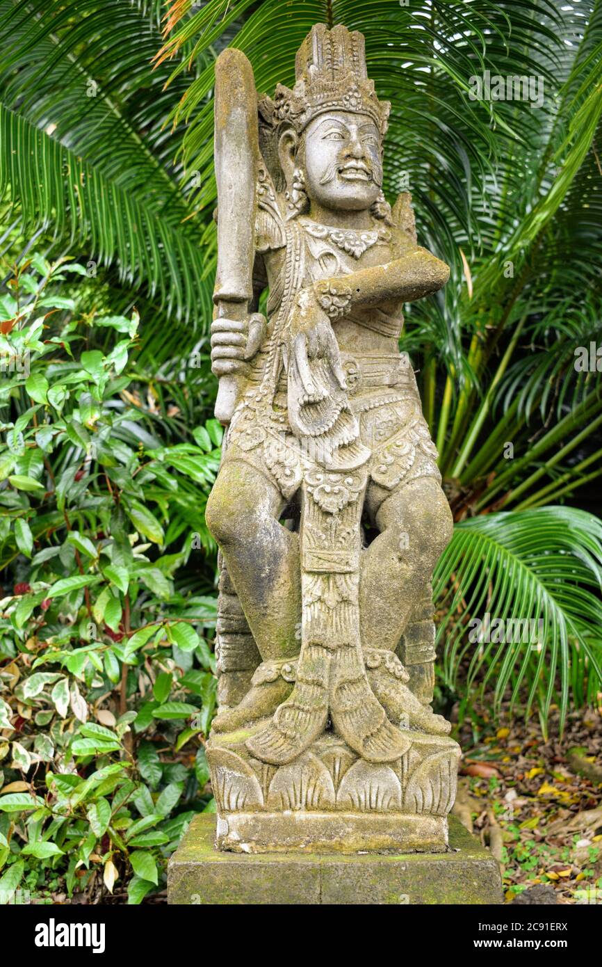 Shot inside famous Balinese Temple Titra Empul close to Ubud, Hindu ...