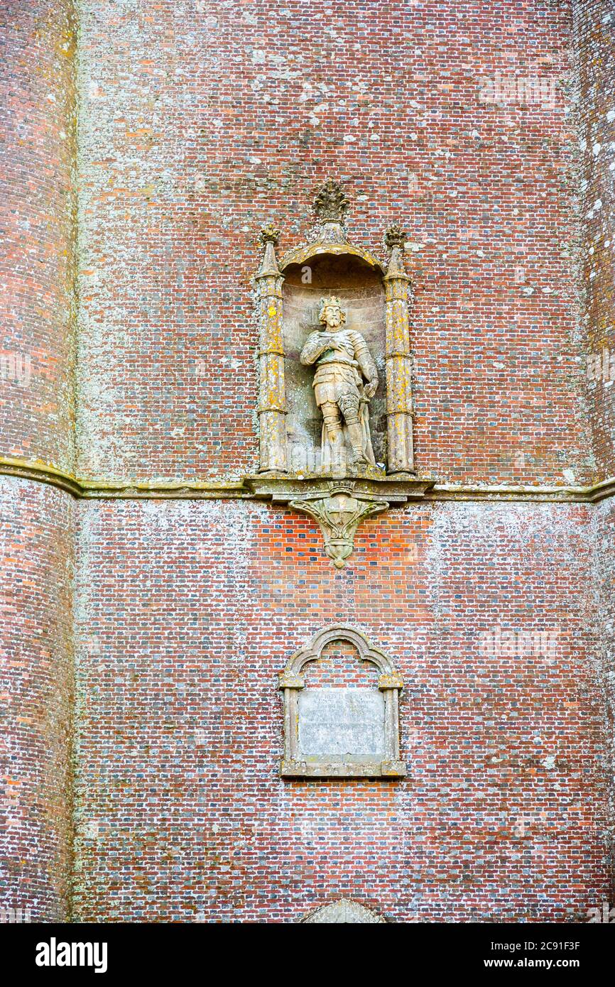 Statue of King Alfred the Great above the entrance to King Alfred's ...
