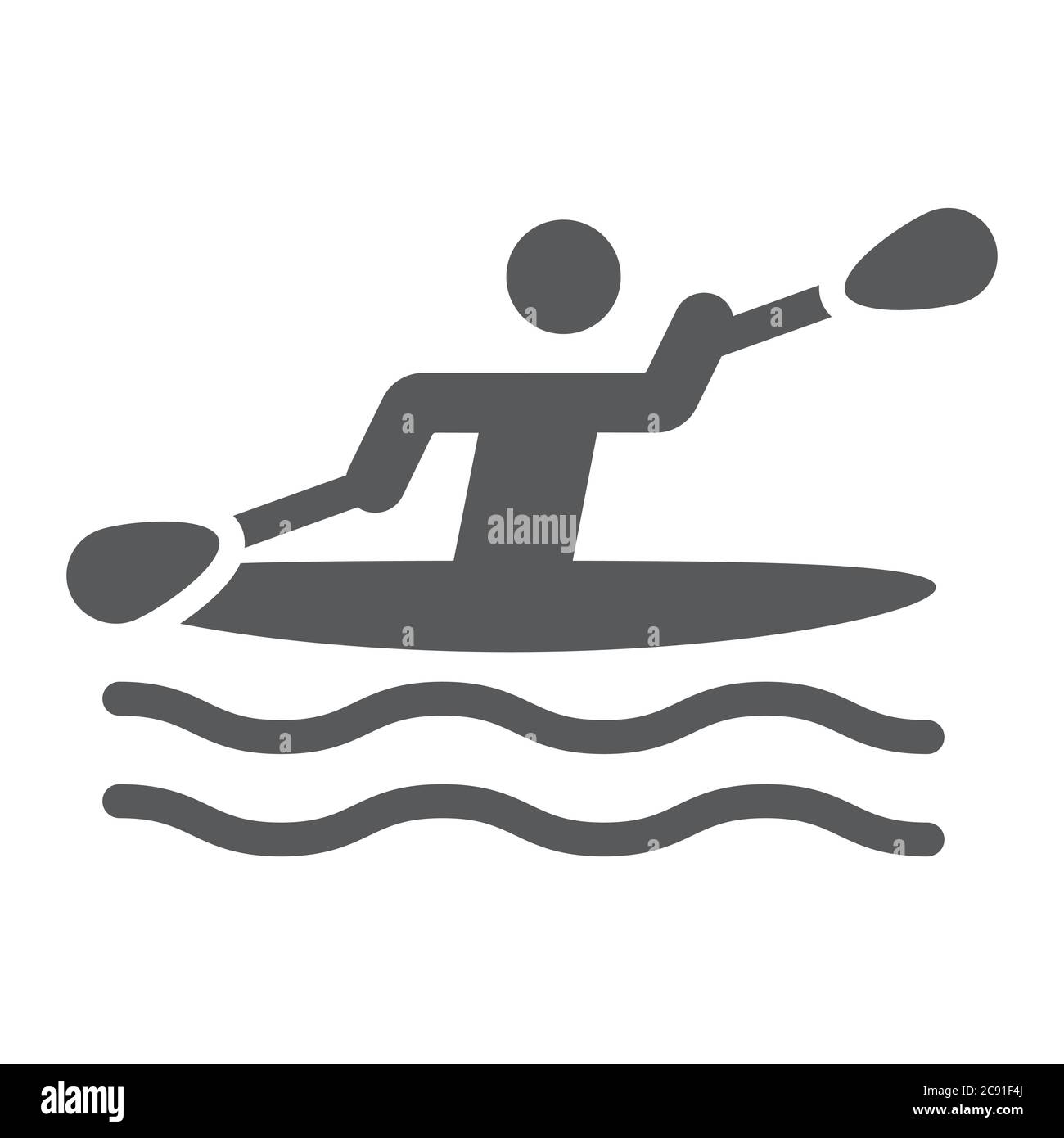 Kayaking Icon