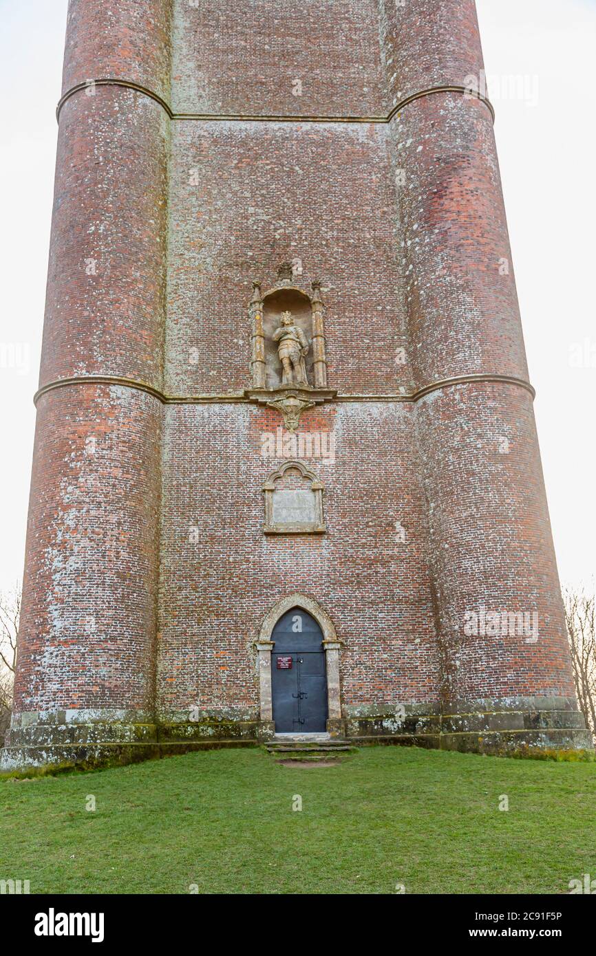Statue of King Alfred the Great above the entrance to King Alfred's ...