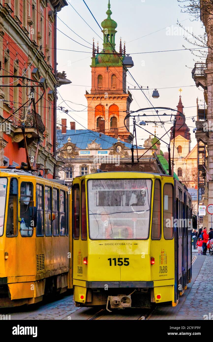 Ukrainian tram hi-res stock photography and images - Alamy