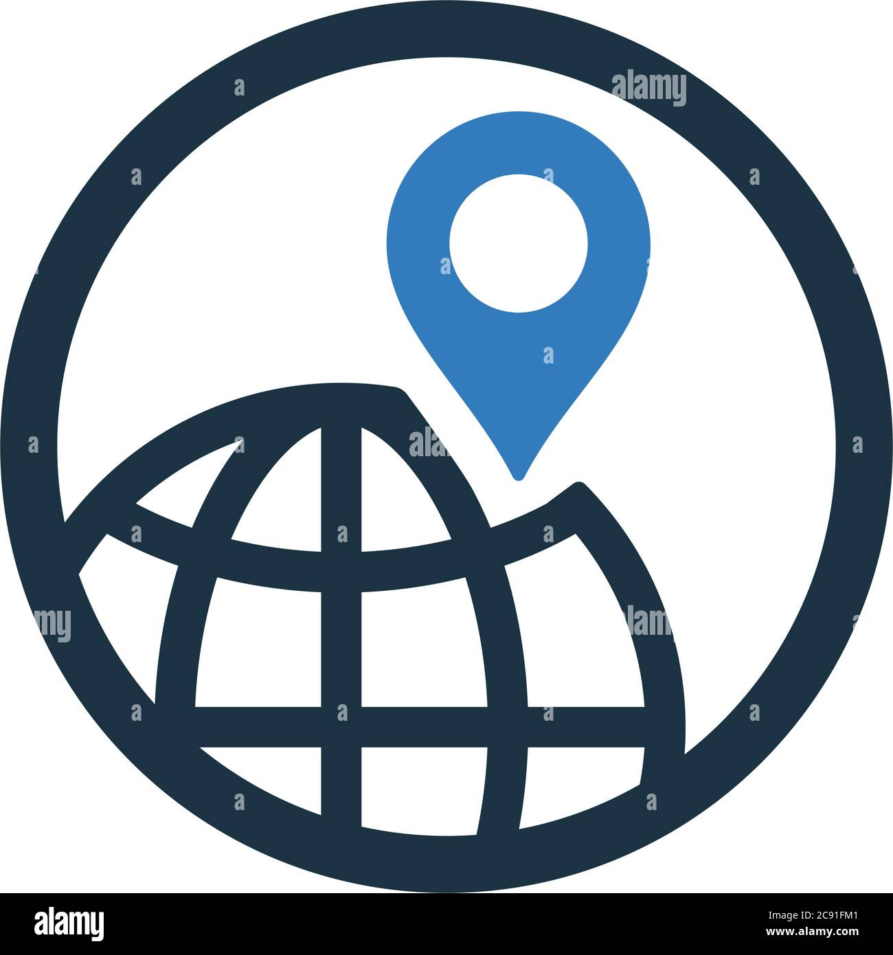 Location search icon. Beautiful, meticulously designed icon. Well ...