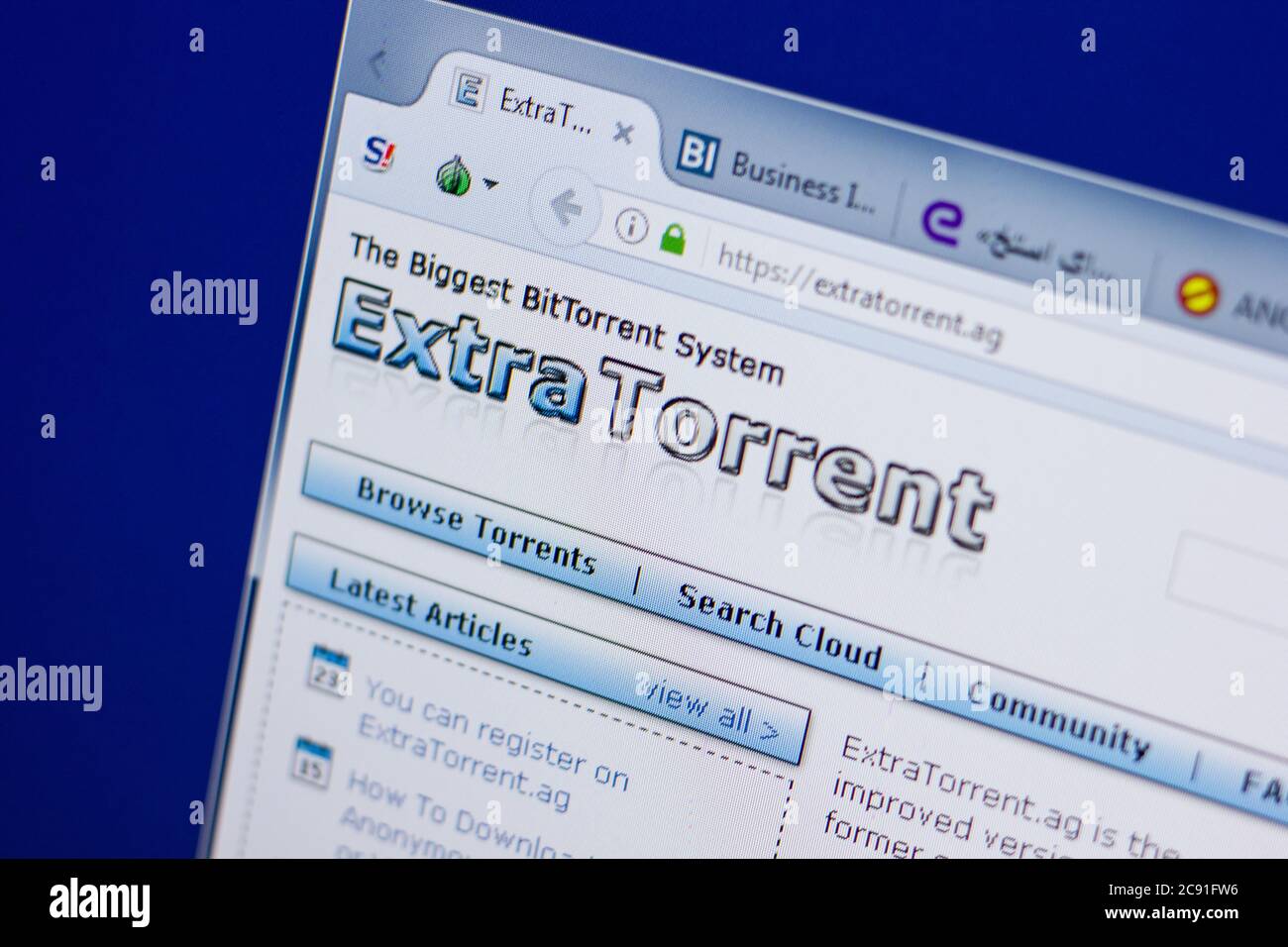 Extratorrent hi-res stock photography and images - Alamy