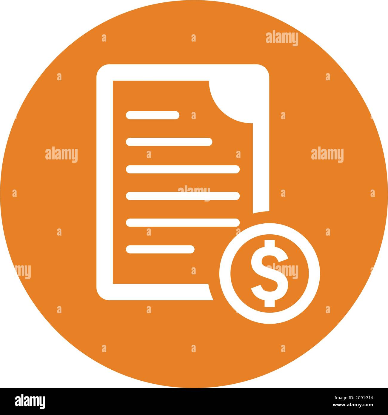 Bill, invoice icon. Beautiful, meticulously designed icon. Well ...