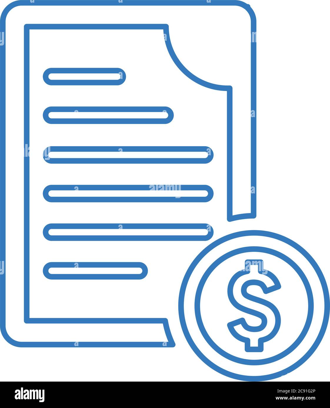 Bill, invoice icon. Beautiful, meticulously designed icon. Well ...