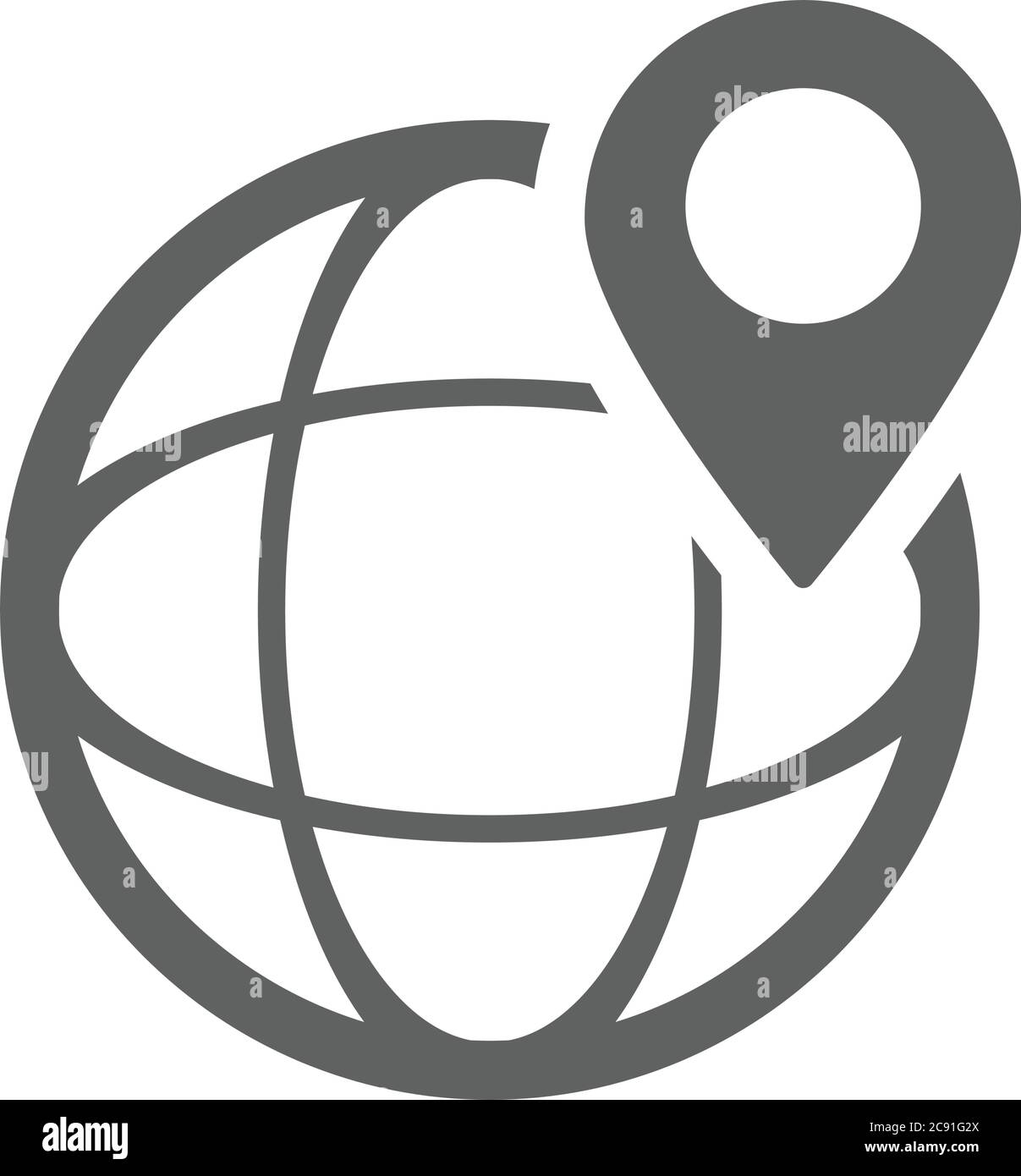 Location search icon. Beautiful, meticulously designed icon. Well ...