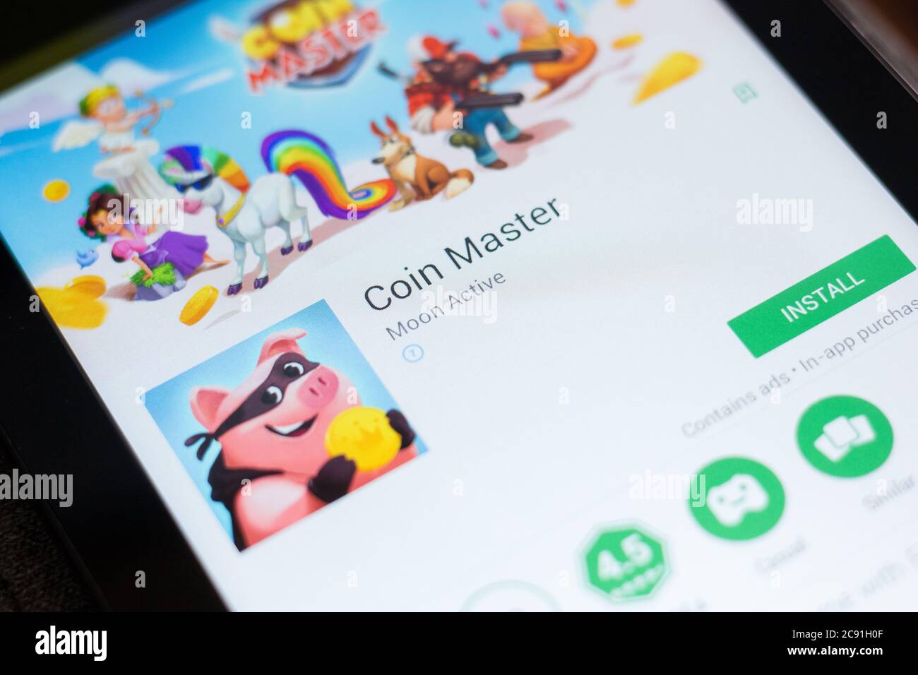 Coin master app hi-res stock photography and images - Alamy