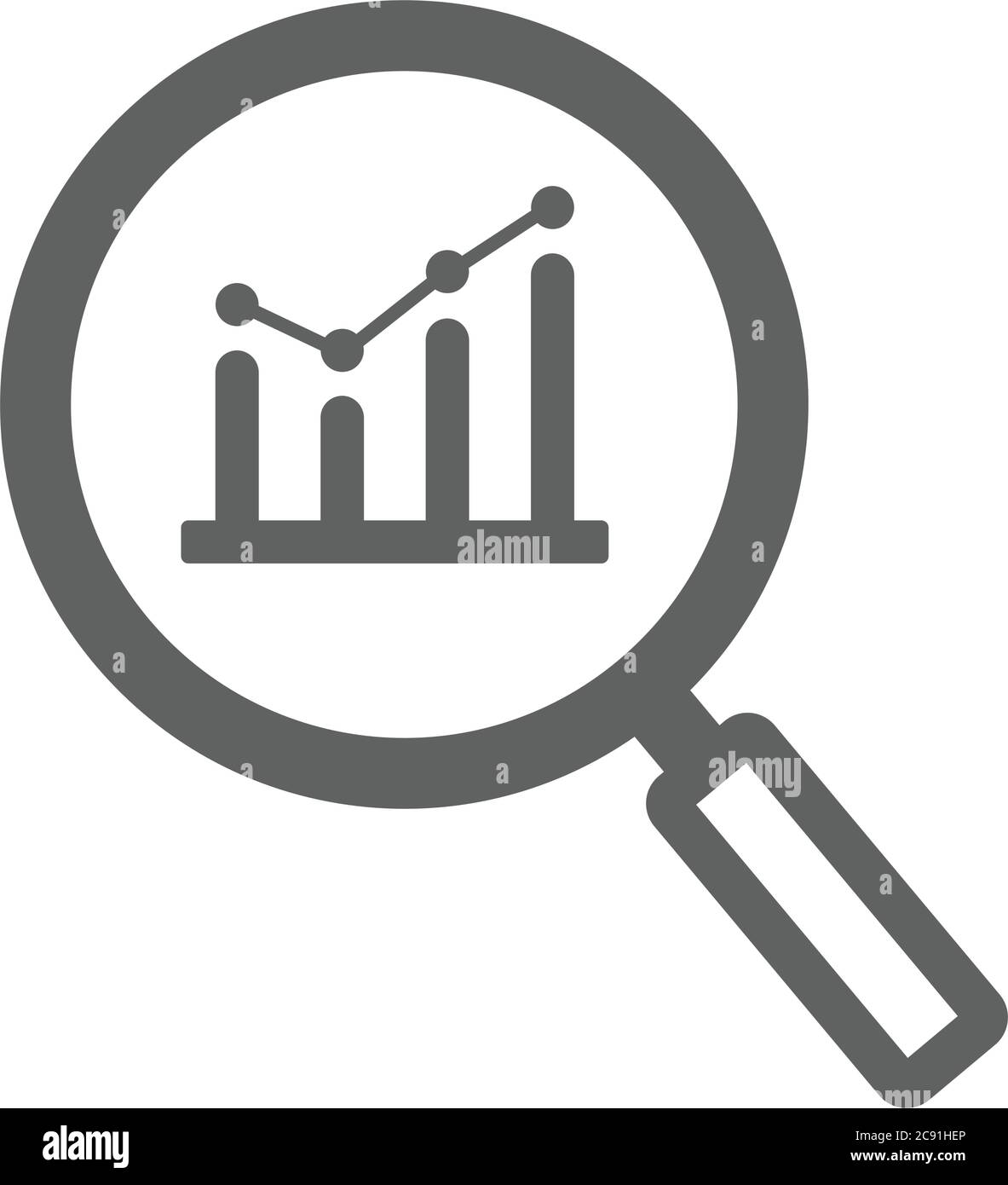 Market research icon. Beautiful, meticulously designed icon. Well ...