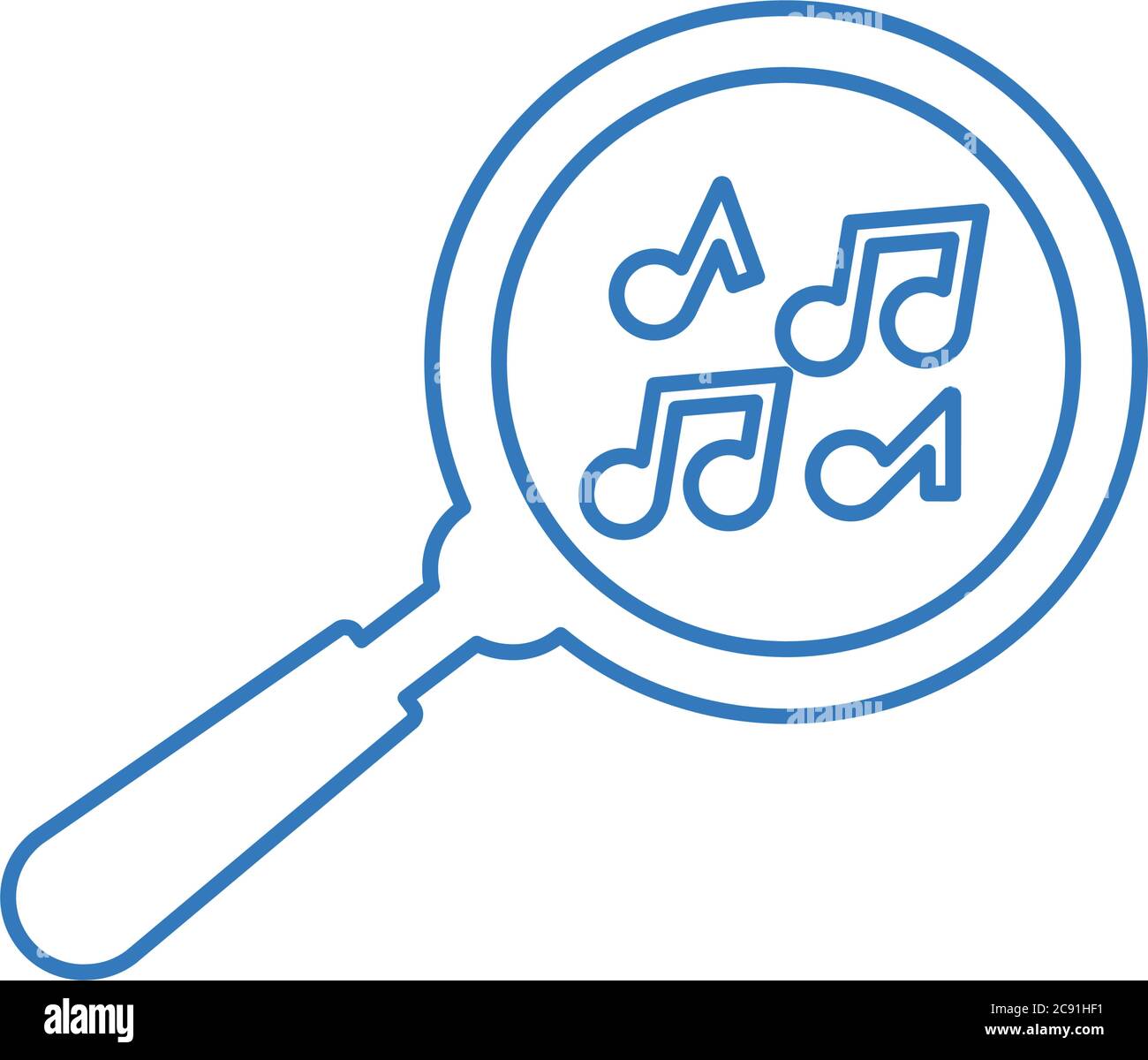 Song search Stock Vector Images - Alamy