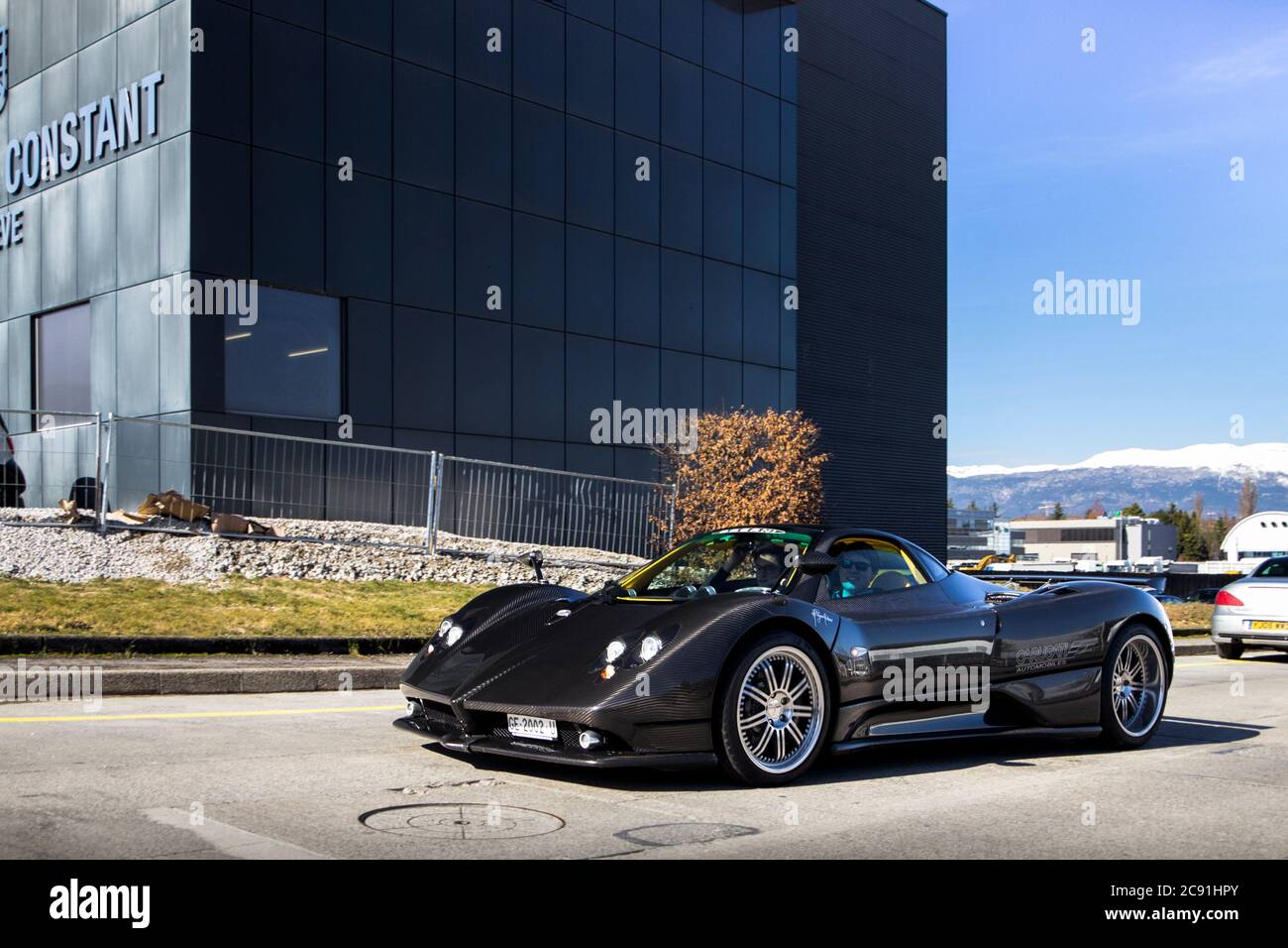 Pagani Zonda F Engine
