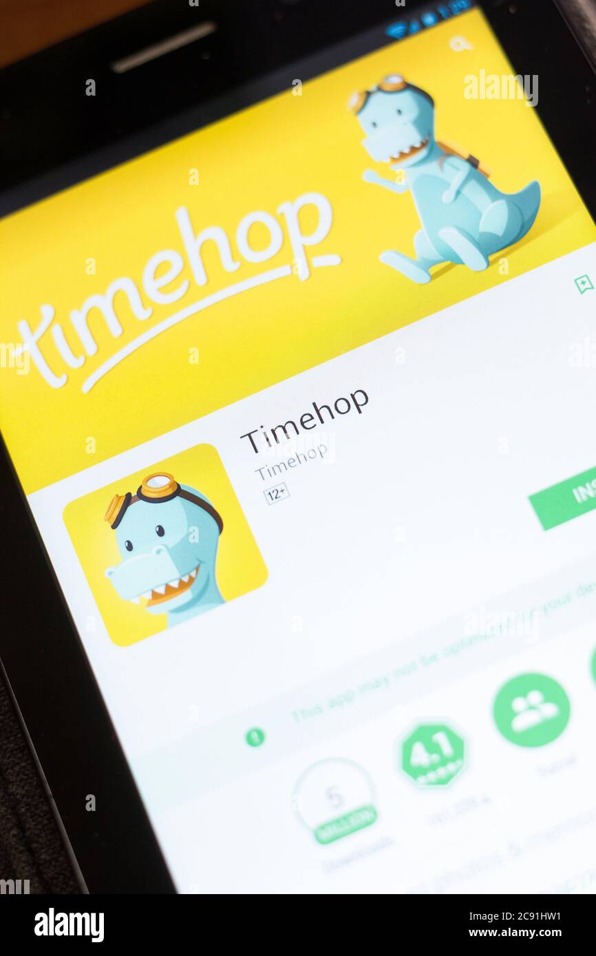 Timehop logo hi-res stock photography and images - Alamy