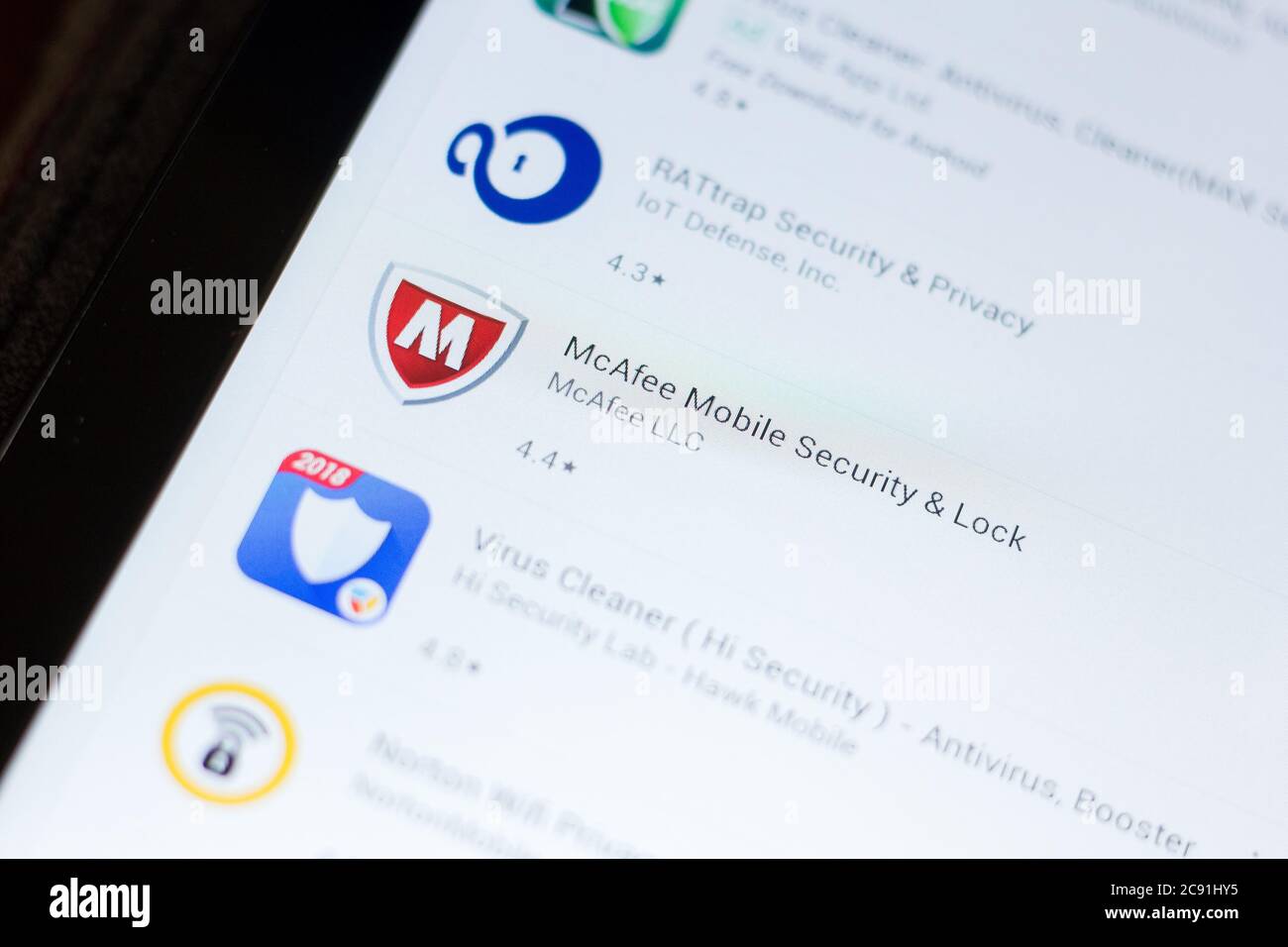 Mcafee Logo High Resolution Stock Photography and Images - Alamy