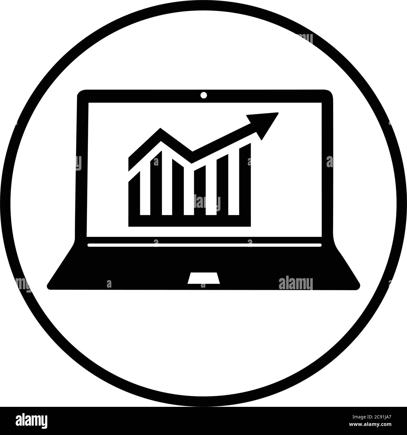 Market analysis icon. Beautiful, meticulously designed icon. Well ...