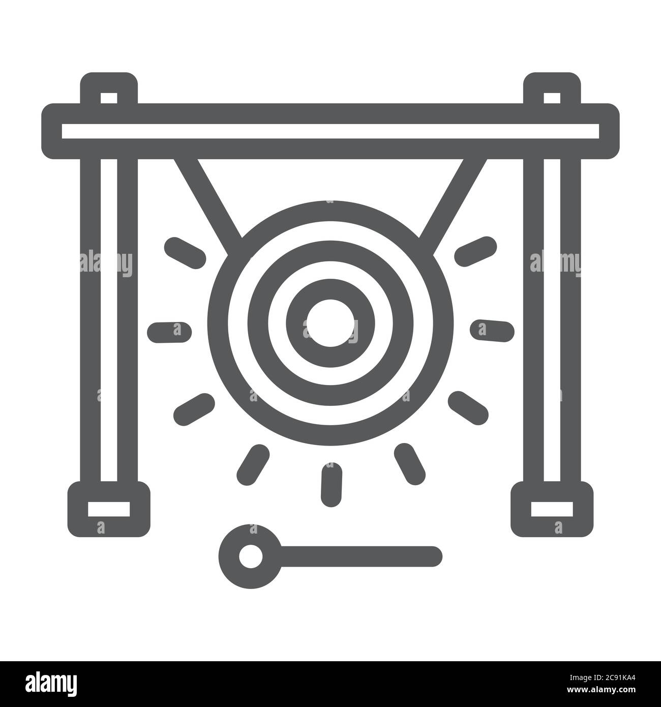 Gong Line Drawing at Mary Wilber blog