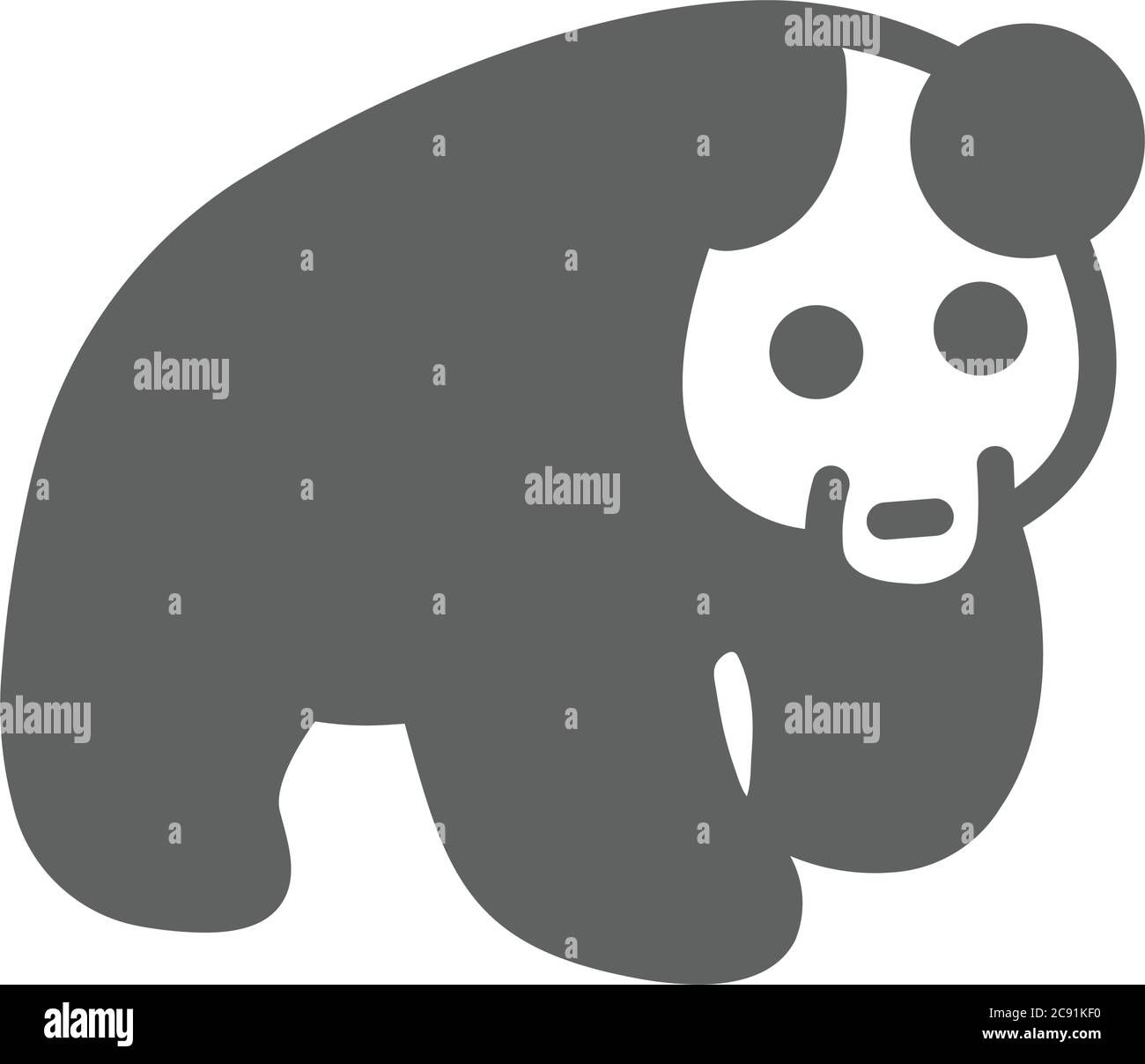 Bear, Panda Icon. Use for commercial, print media, web or any type of ...