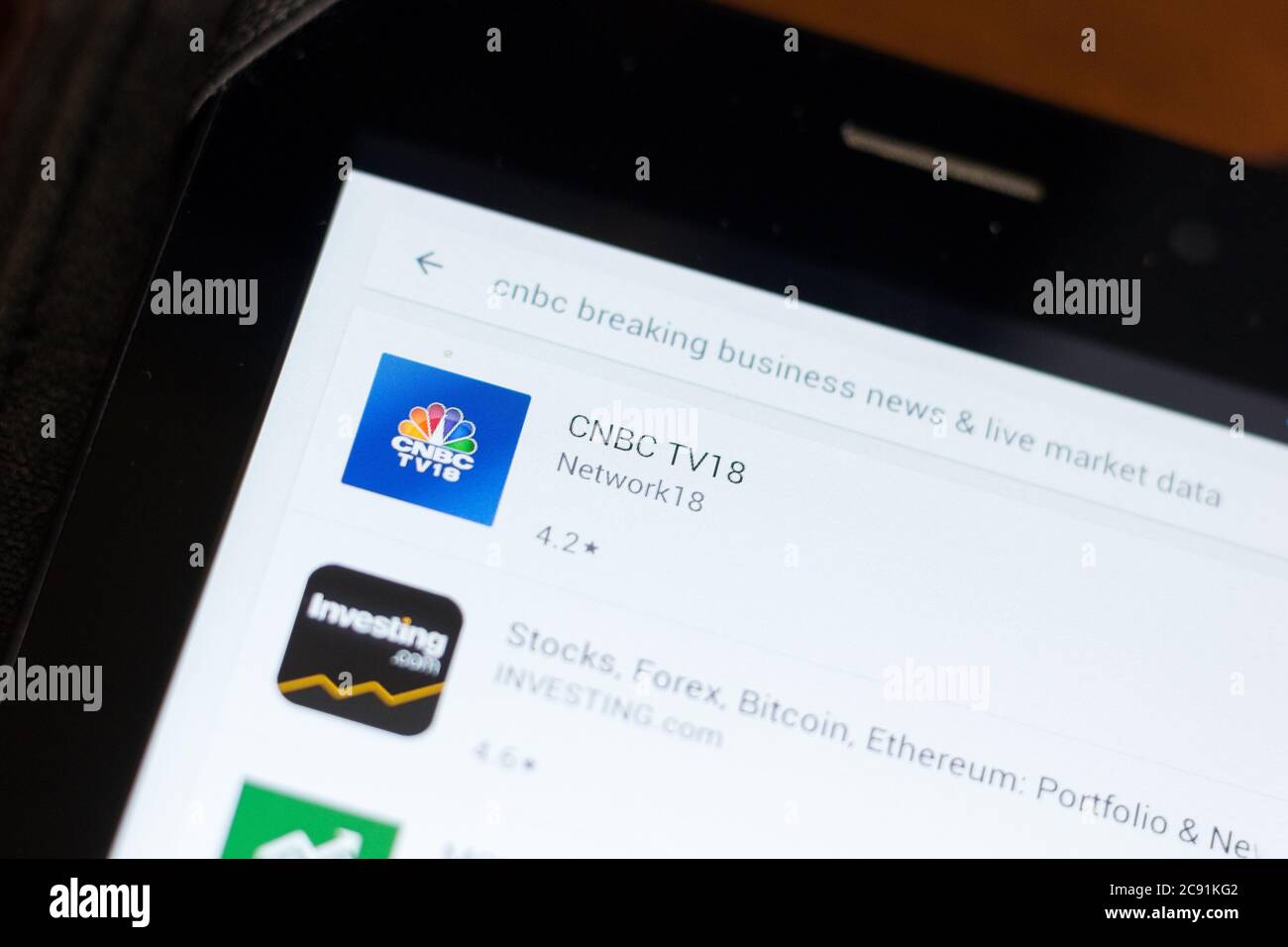 Cnbc App High Resolution Stock Photography and Images - Alamy