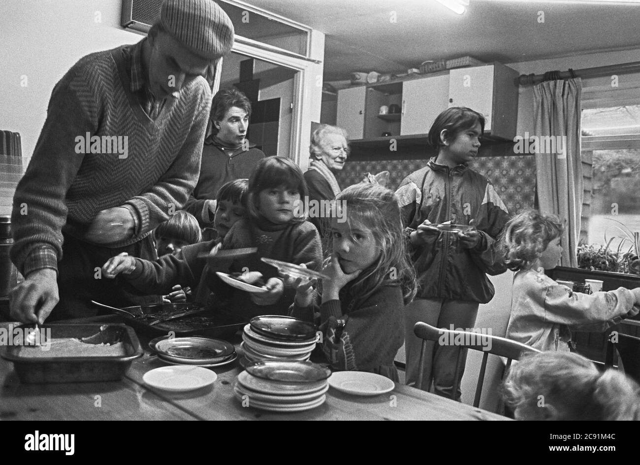 Skanda Vale, Community of the Many Names of God, Carmarthenshire 1993 ...