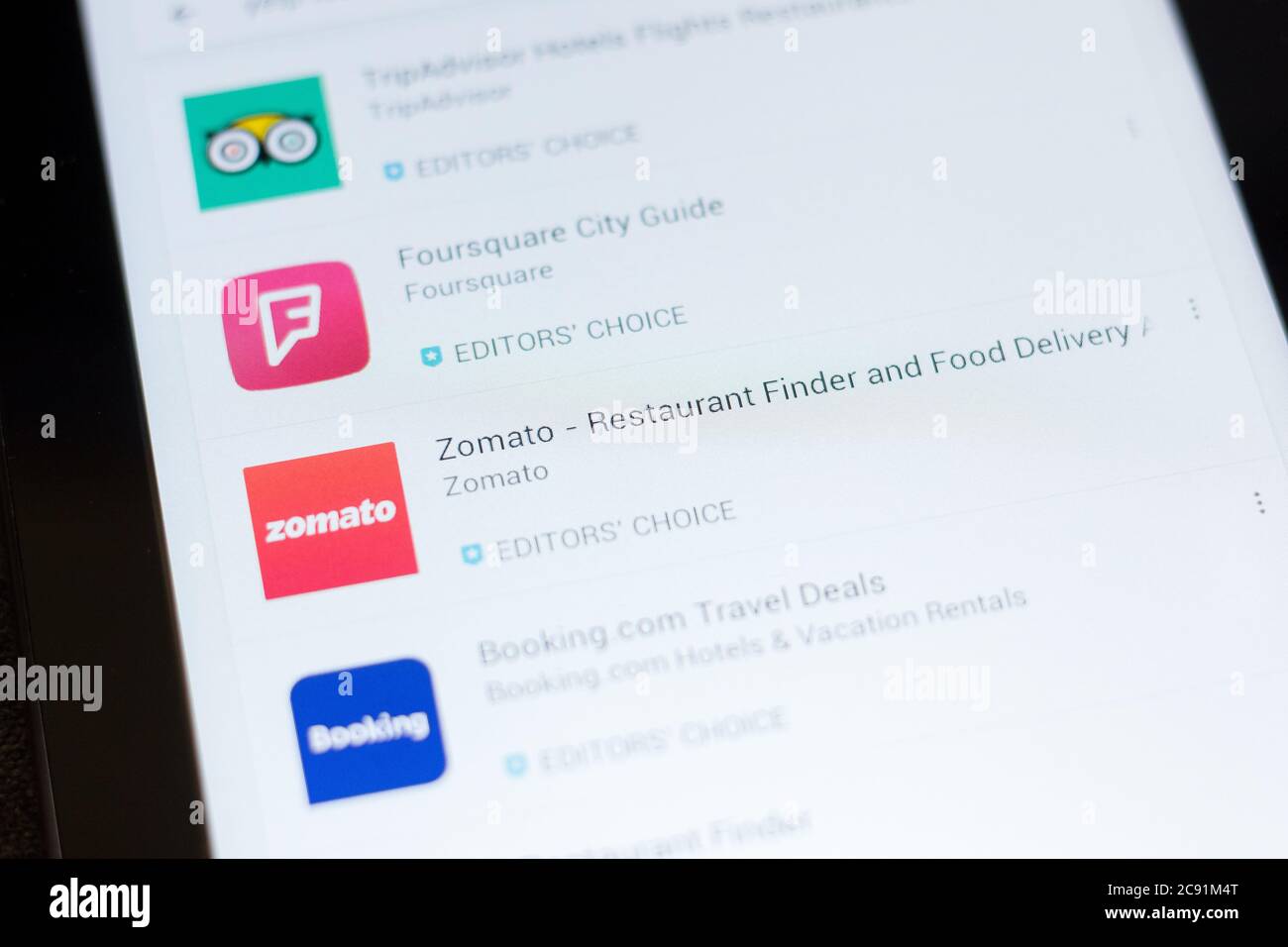 Zomato logo hi-res stock photography and images - Alamy